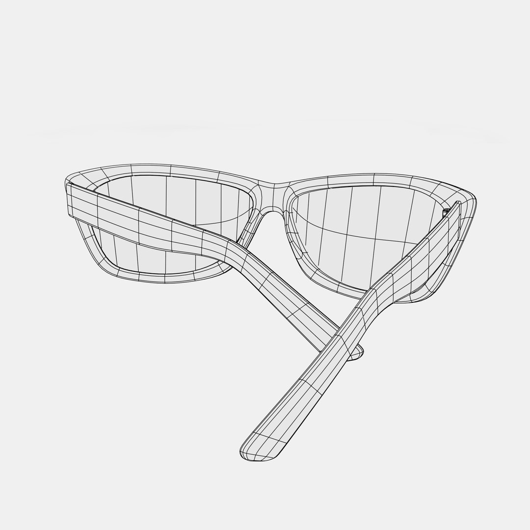 3D Pinholes Glasses Model - TurboSquid 1443258