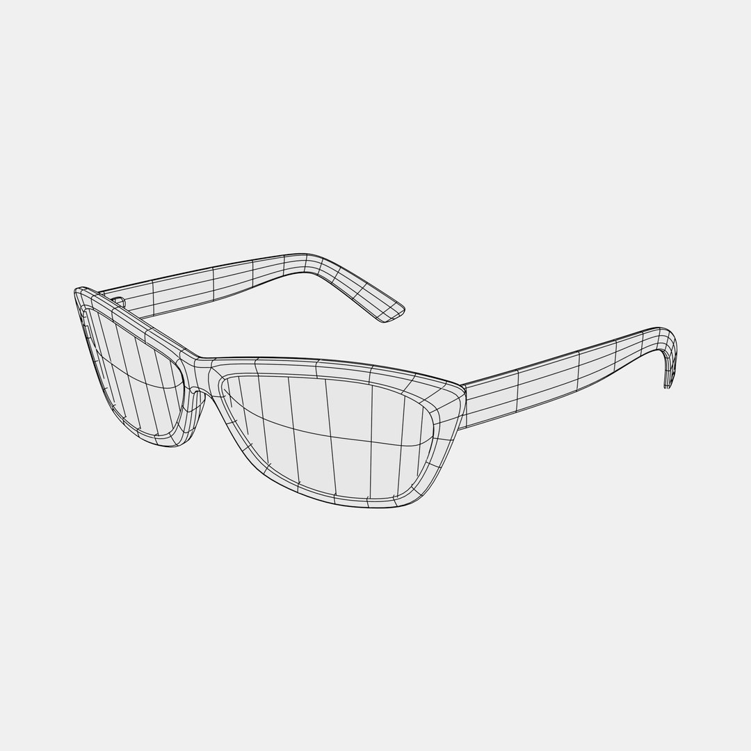 3D Pinholes Glasses Model - TurboSquid 1443258