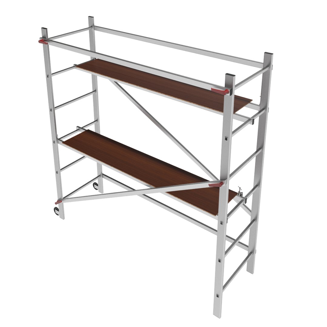 3d scaffolding model