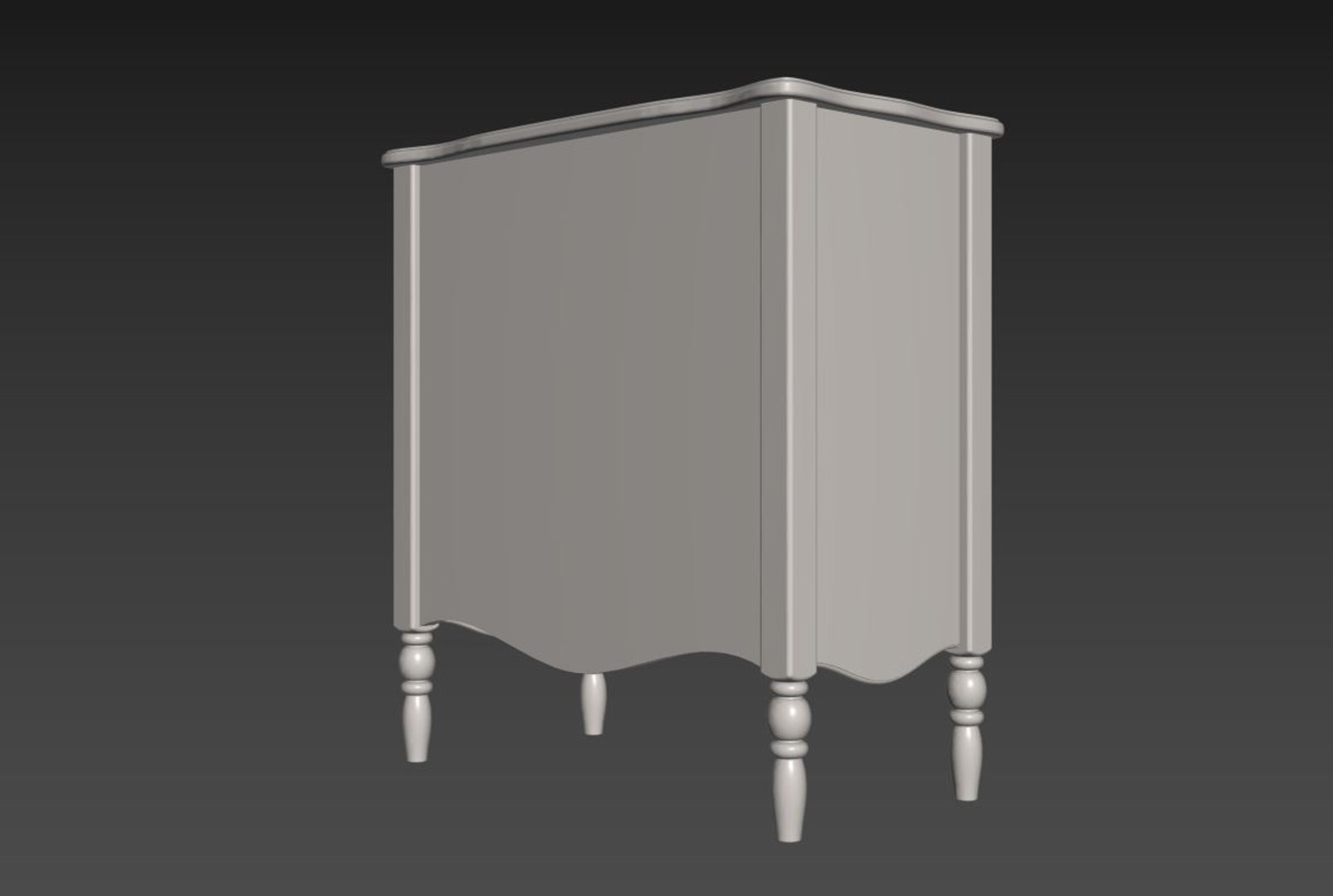 Free 3D Nightstand Model - TurboSquid 2160004