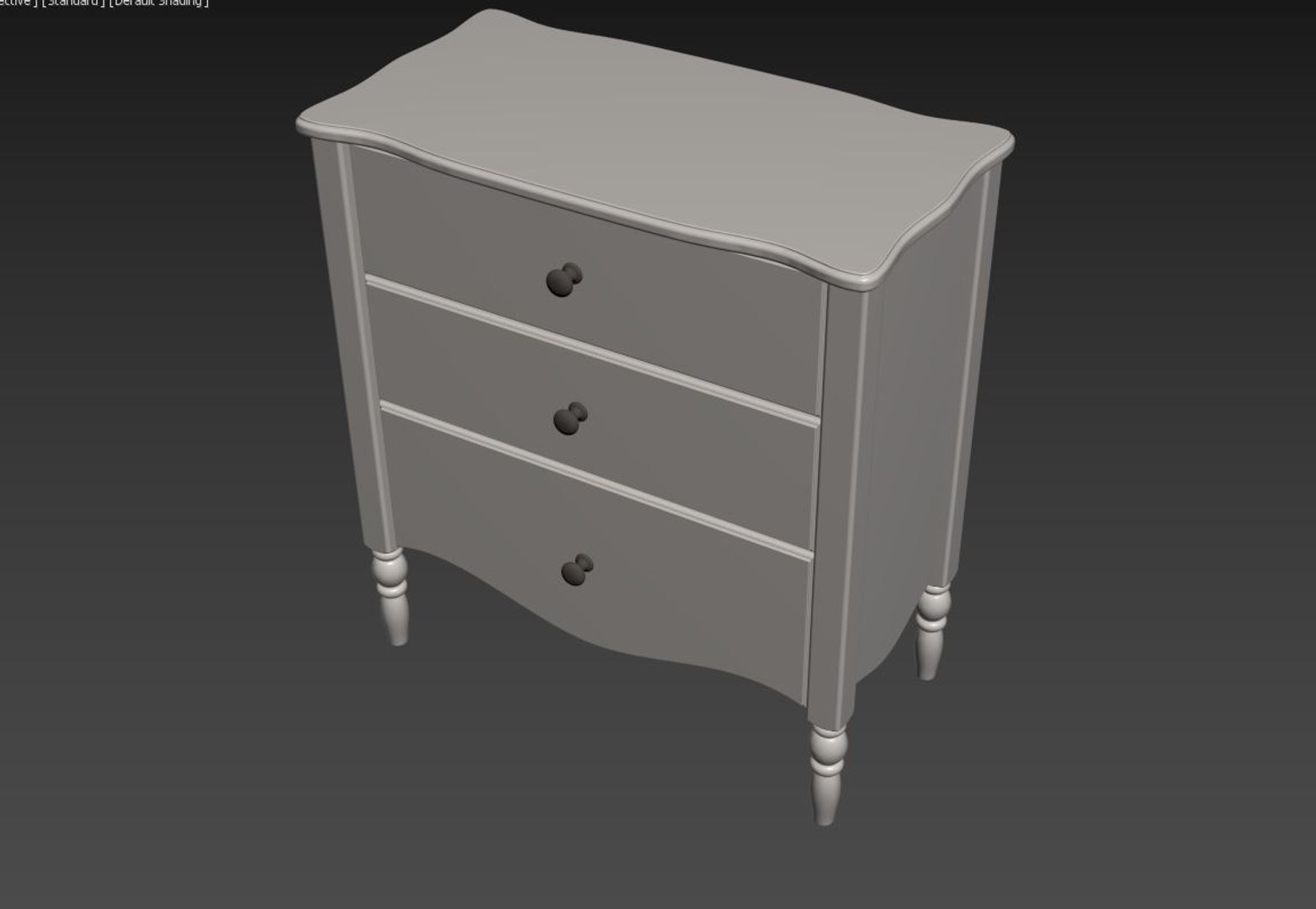 Free 3D Nightstand Model - TurboSquid 2160004