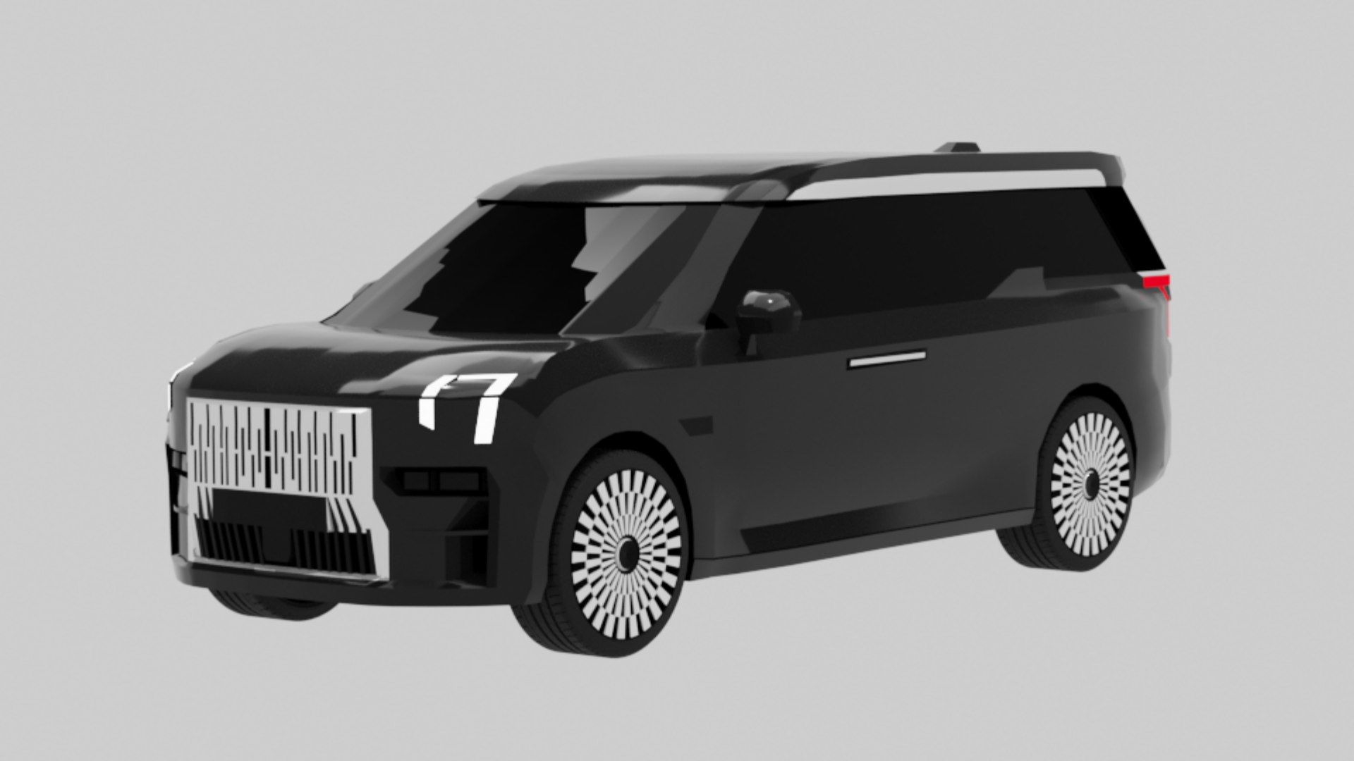 3D Zeekr 009 - TurboSquid 2207325