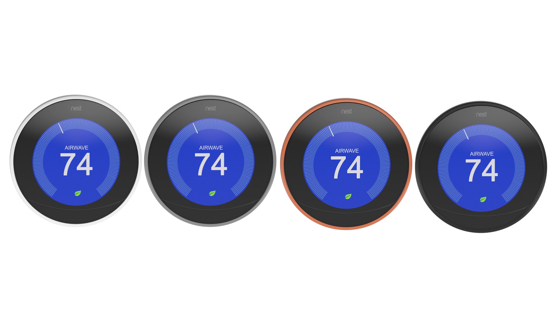 Nest Thermostat 3D Model - TurboSquid 1199141