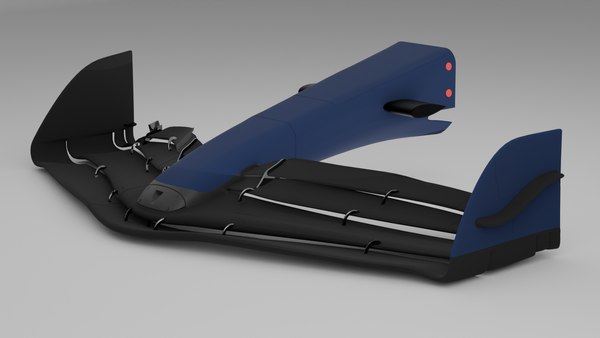 modelo 3d Alerón delantero Oracle RedBull Racing RB19 - TurboSquid 2331476