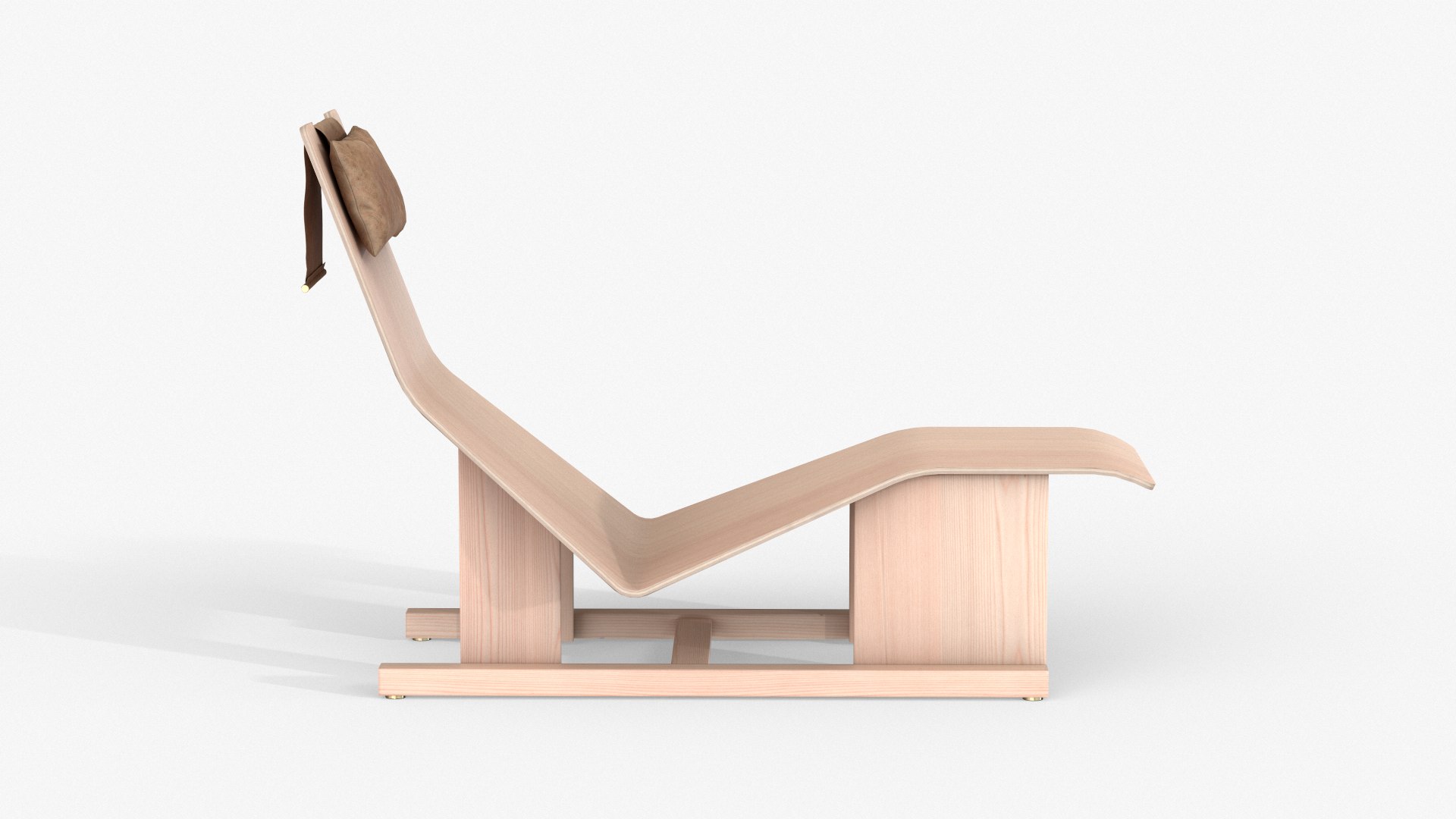 4Pm Lounge Chair In Fir Wood 3D Model - TurboSquid 2058888