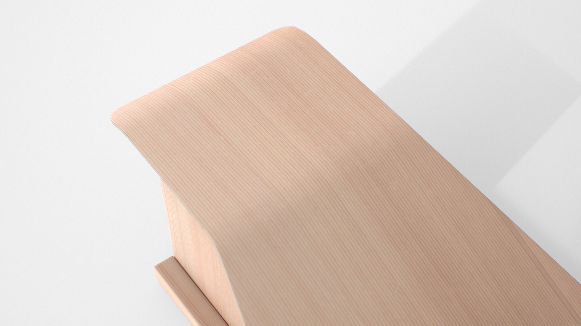 4Pm Lounge Chair In Fir Wood 3D Model - TurboSquid 2058888
