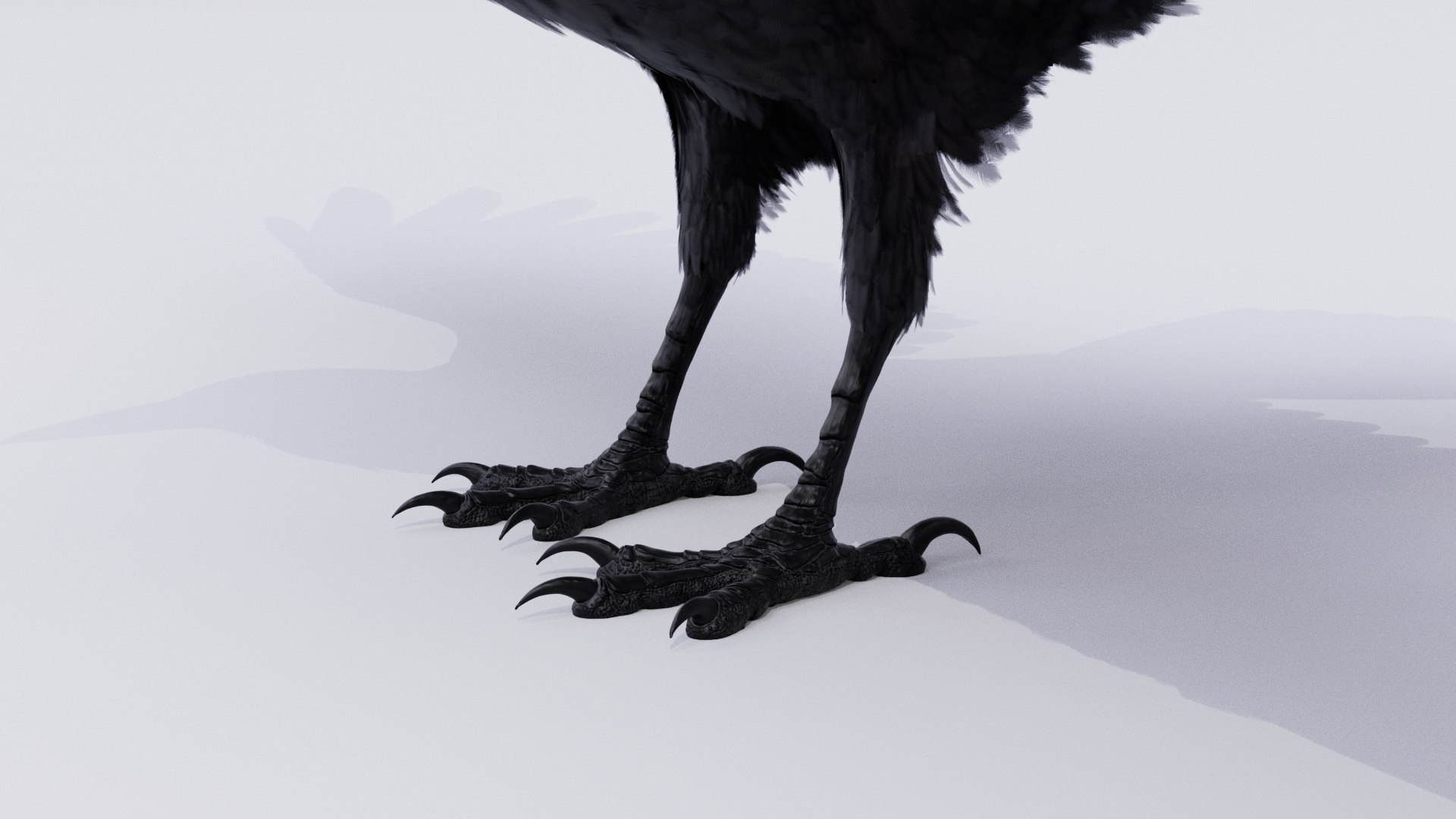 3D Raven - TurboSquid 1912919