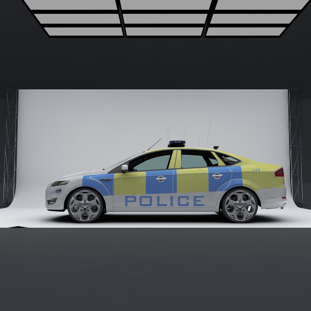 Uk Police Car British Max