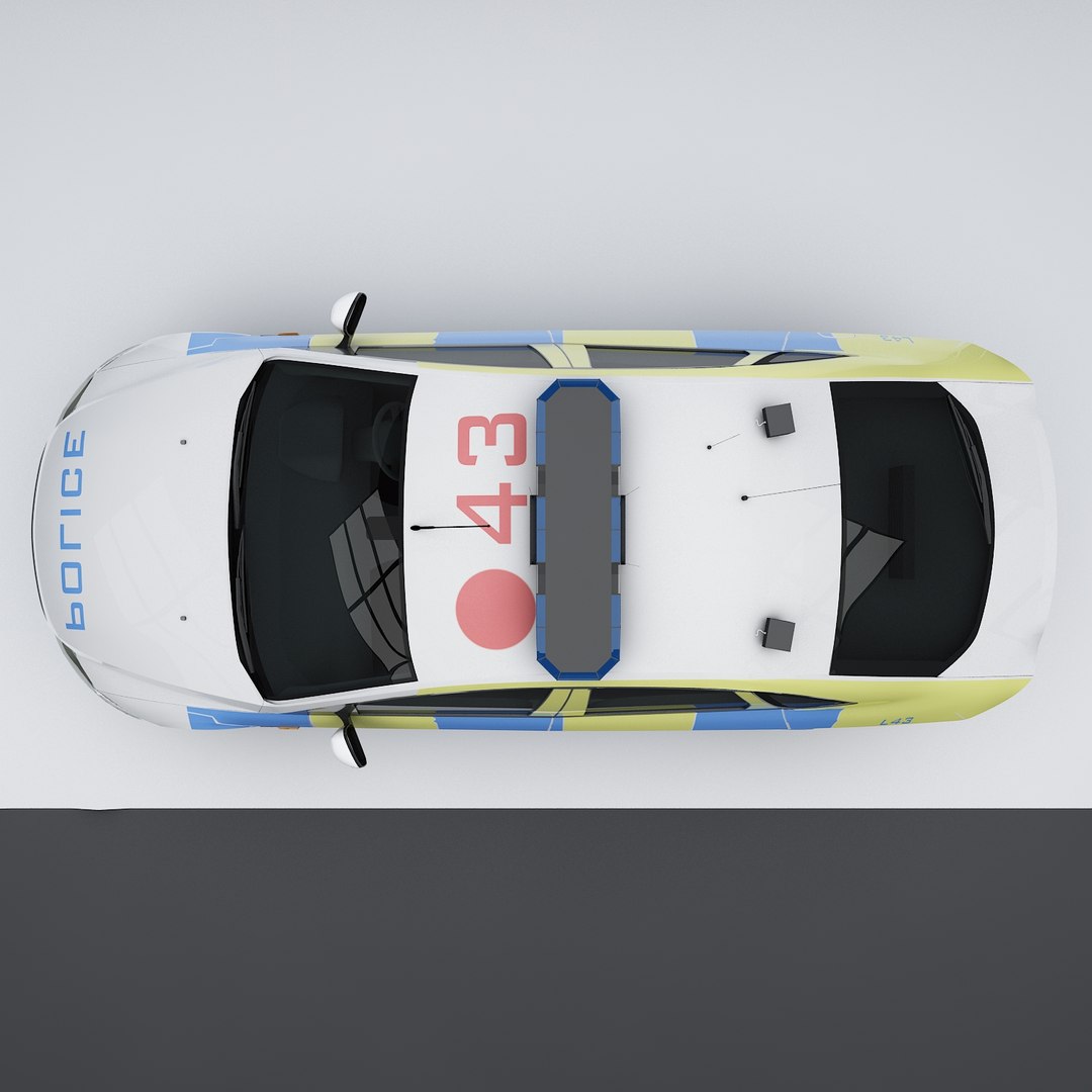 Uk Police Car British Max