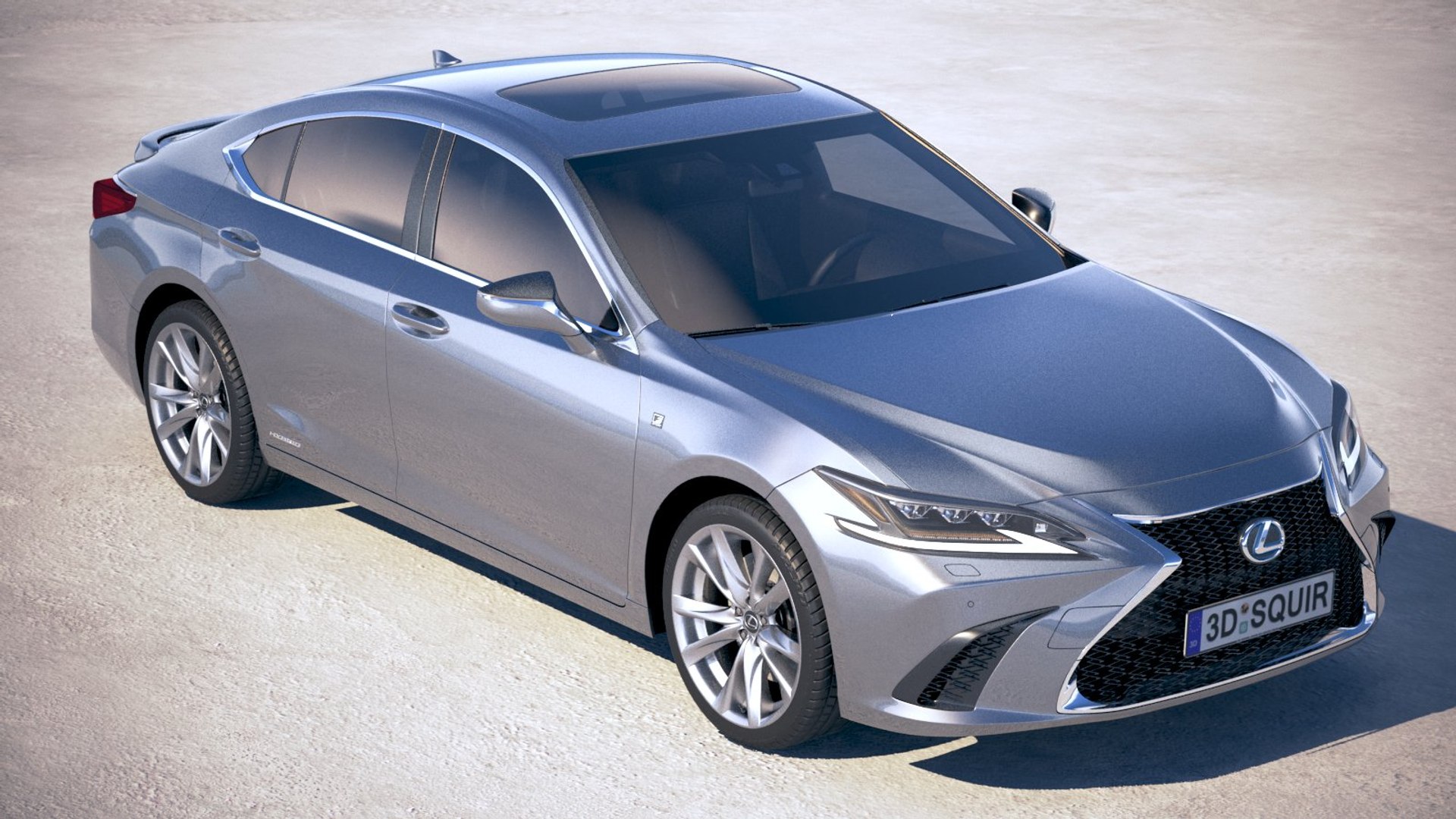 3D Lexus Es 2019 - TurboSquid 1292097