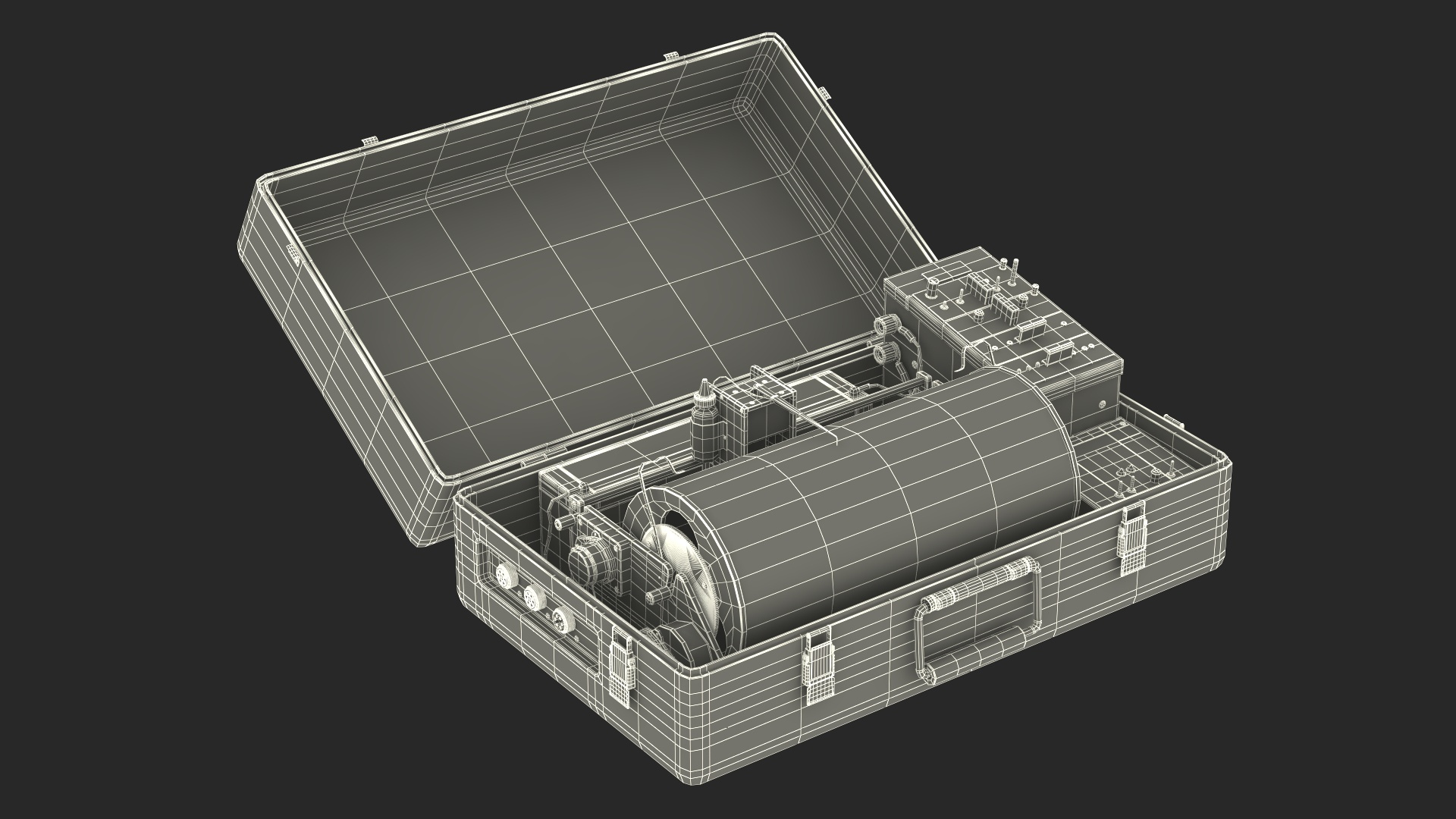 Compact Seismograph Model - TurboSquid 2411089