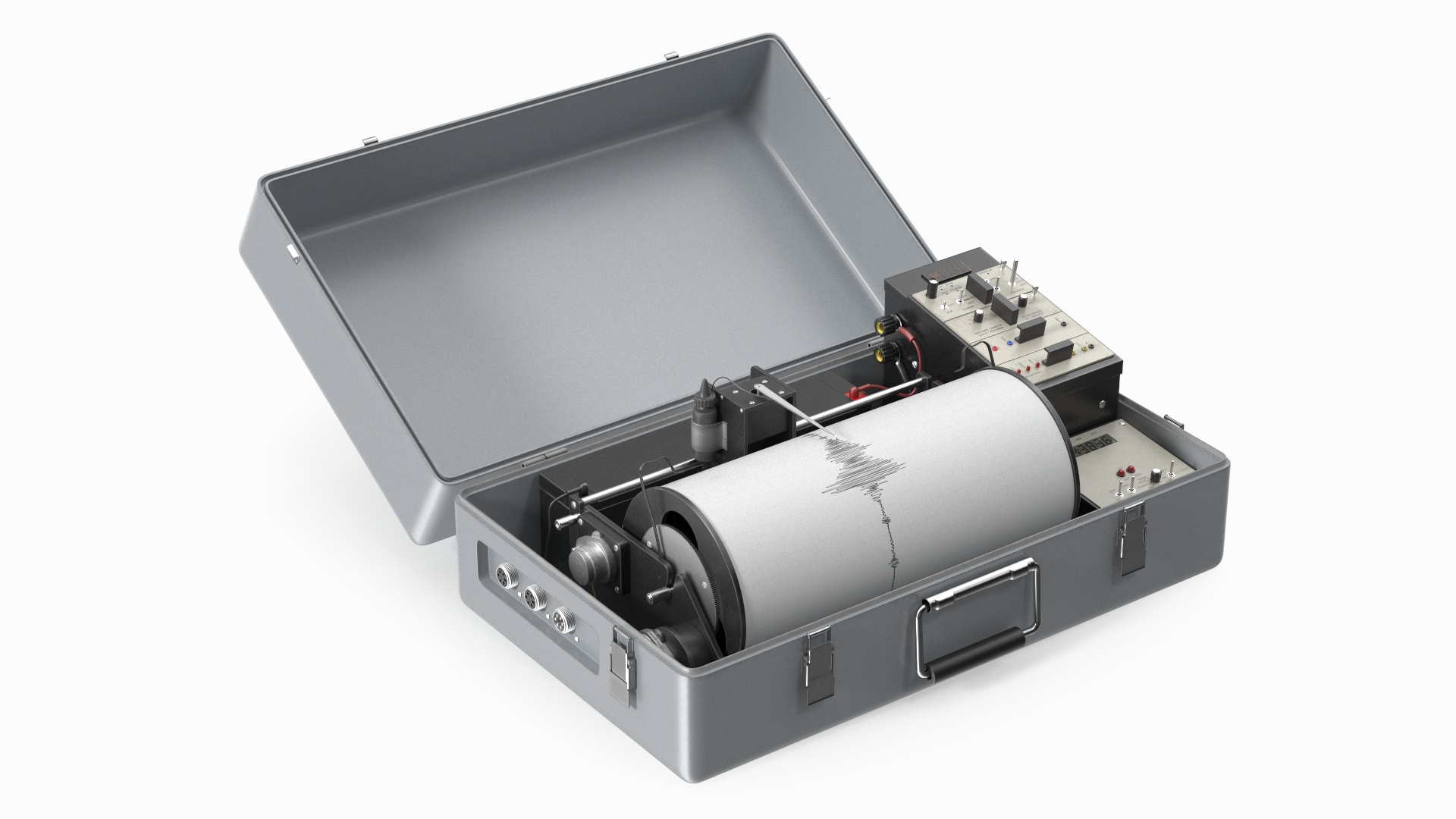 Compact Seismograph Model - TurboSquid 2411089