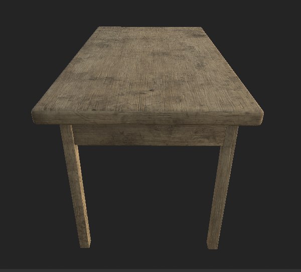 3D model table old - TurboSquid 1397689