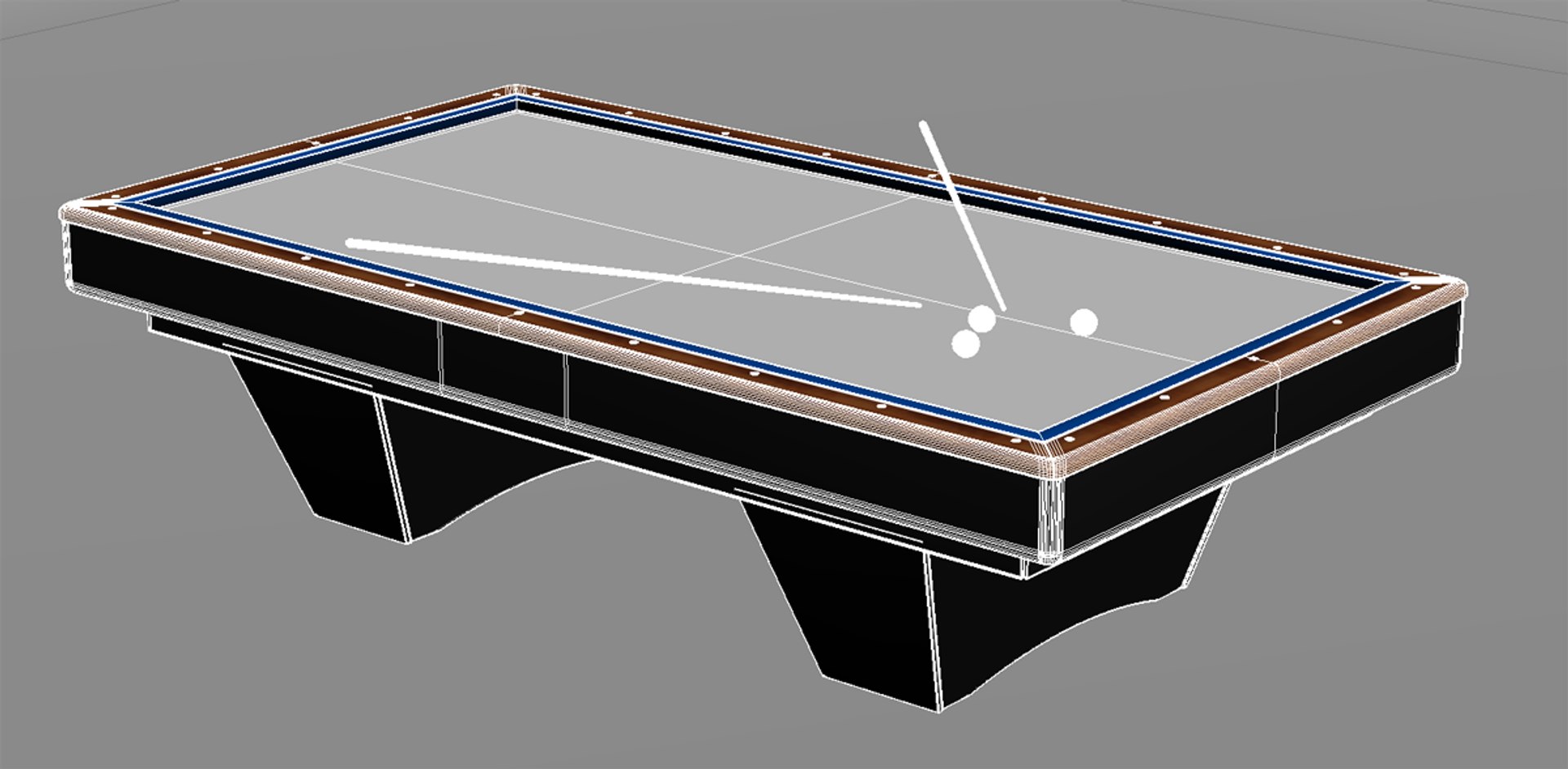 Billiard Table 3d Max