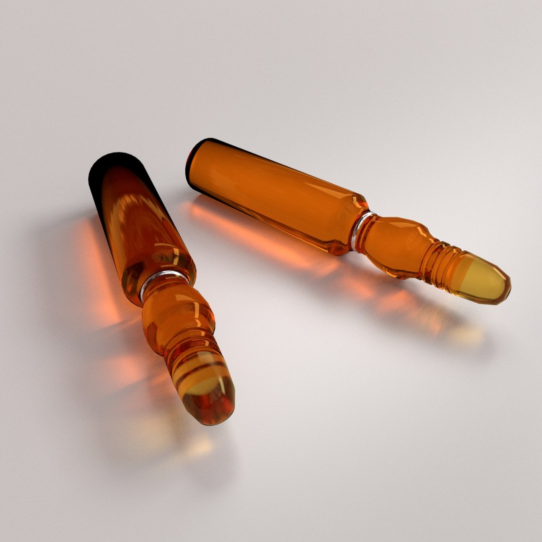 Ampoule 3D model - TurboSquid 1737497