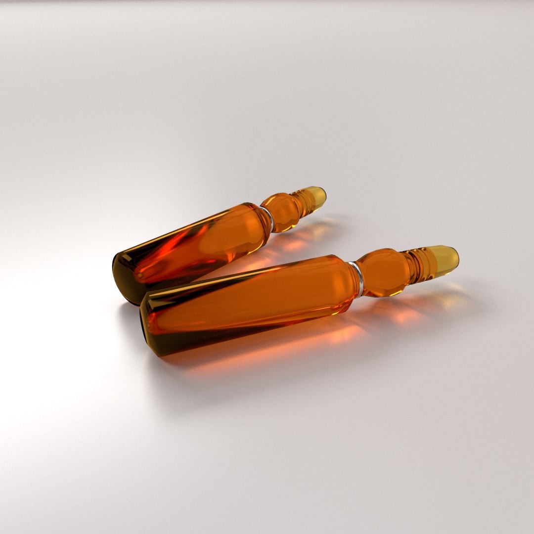 Ampoule 3D model - TurboSquid 1737497