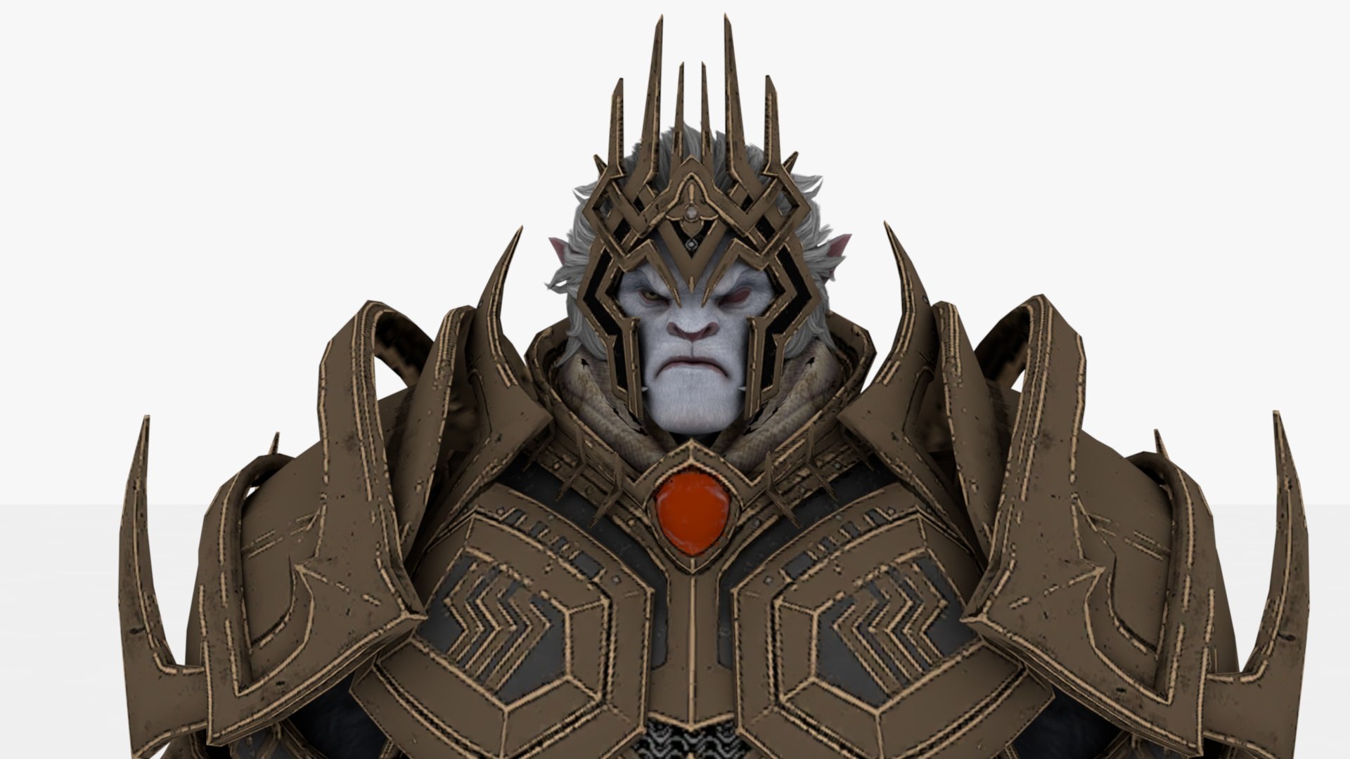 Warrior 3D Model - TurboSquid 2342811