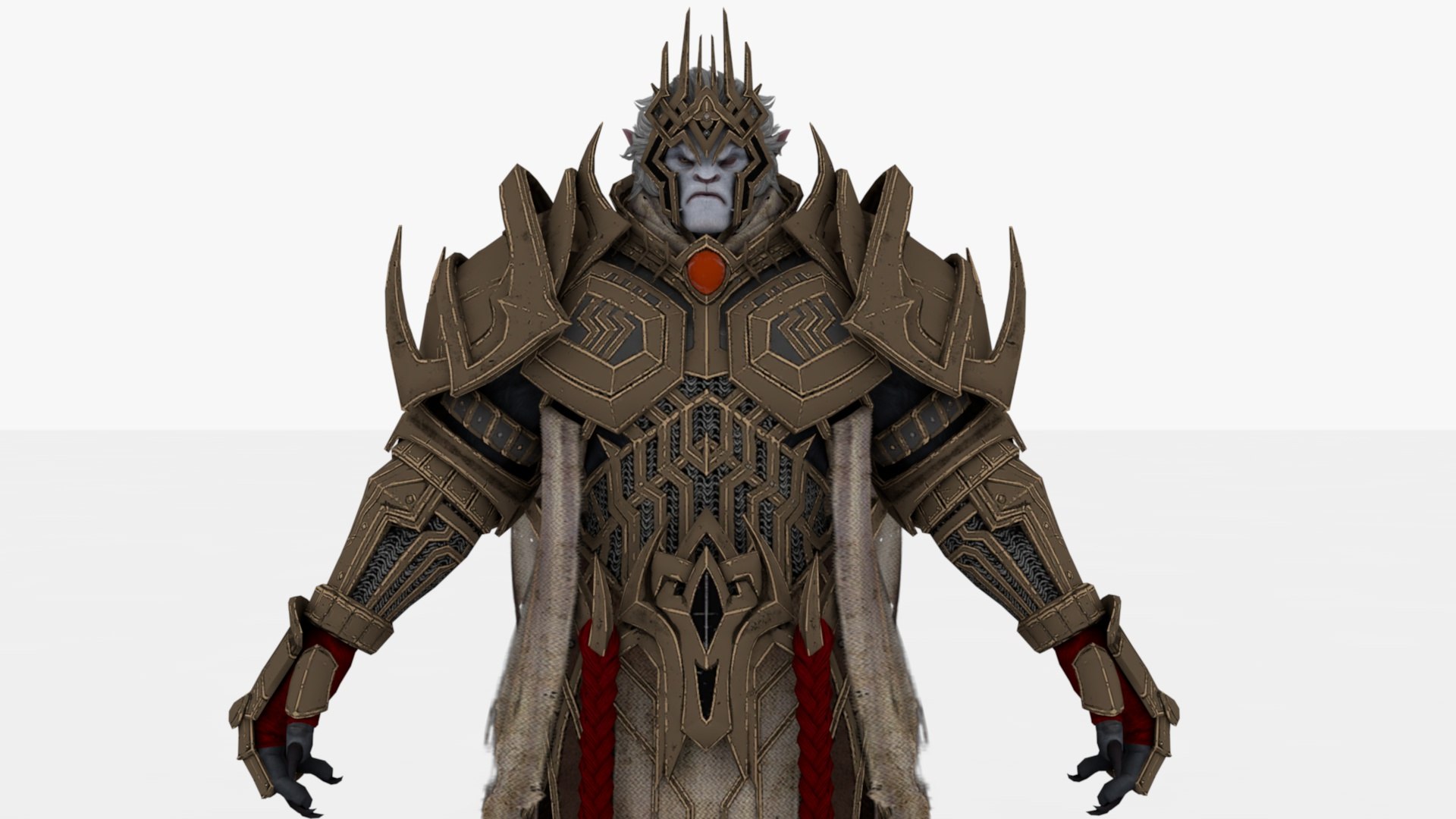 Warrior 3D Model - TurboSquid 2342811