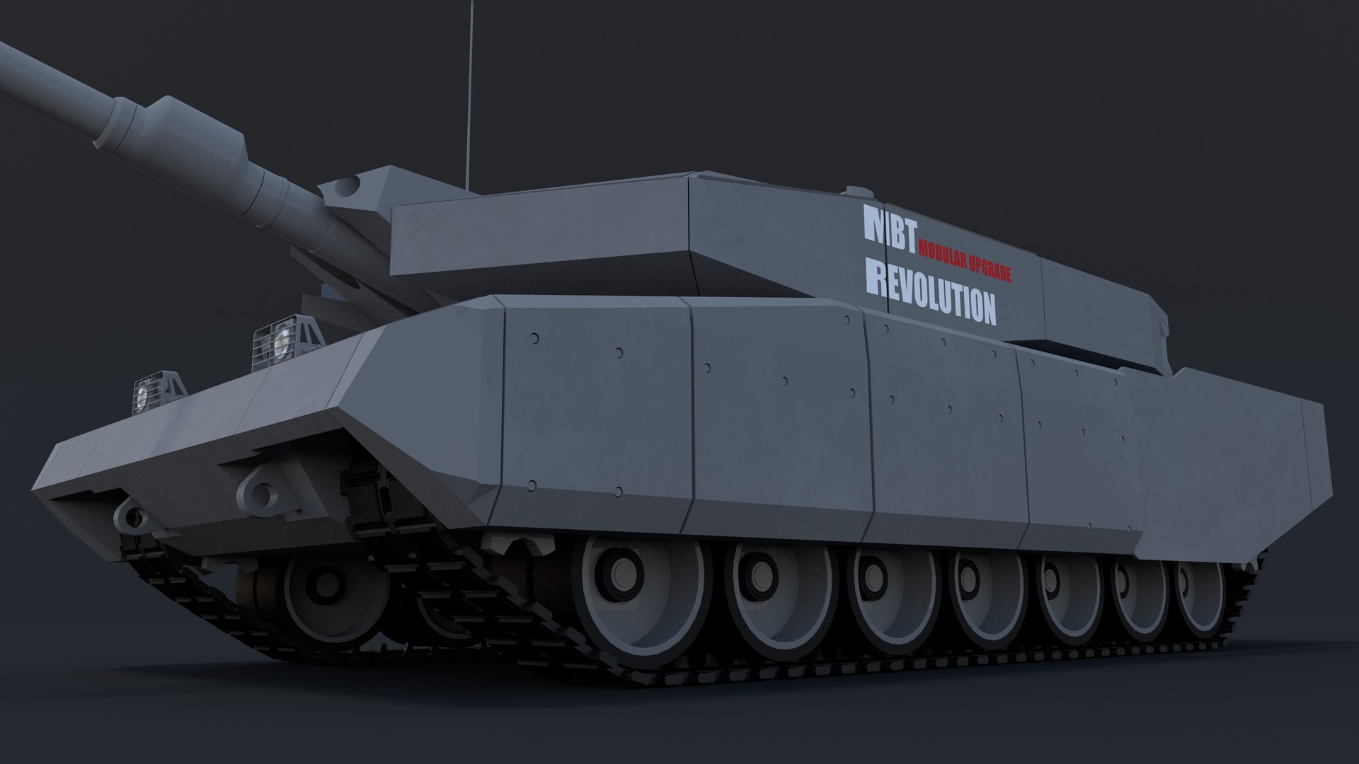 3d Leopard Mbt Revolution Model