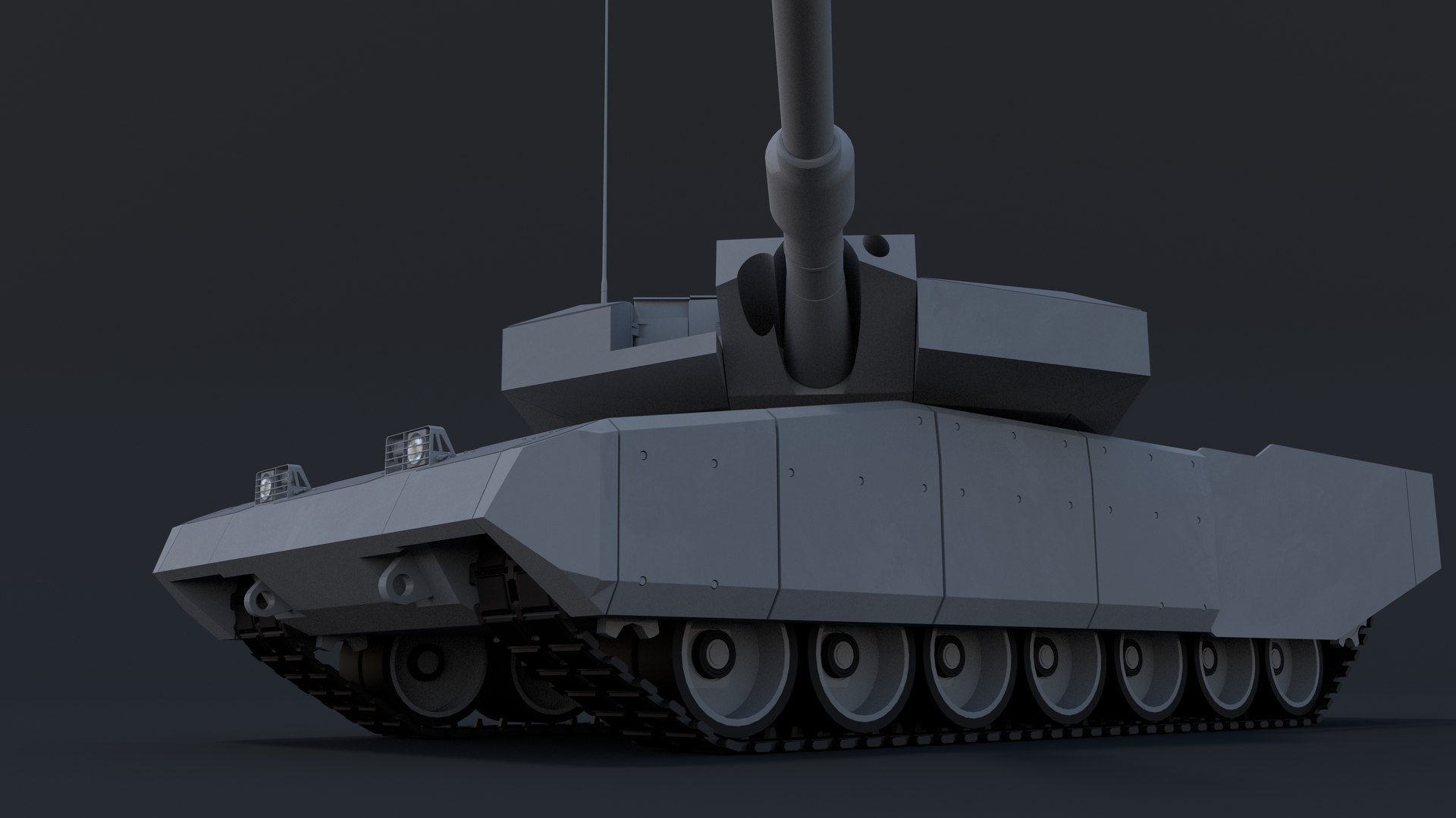 3d Leopard Mbt Revolution Model