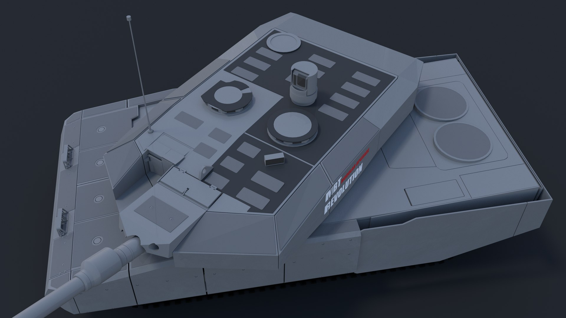 3d Leopard Mbt Revolution Model