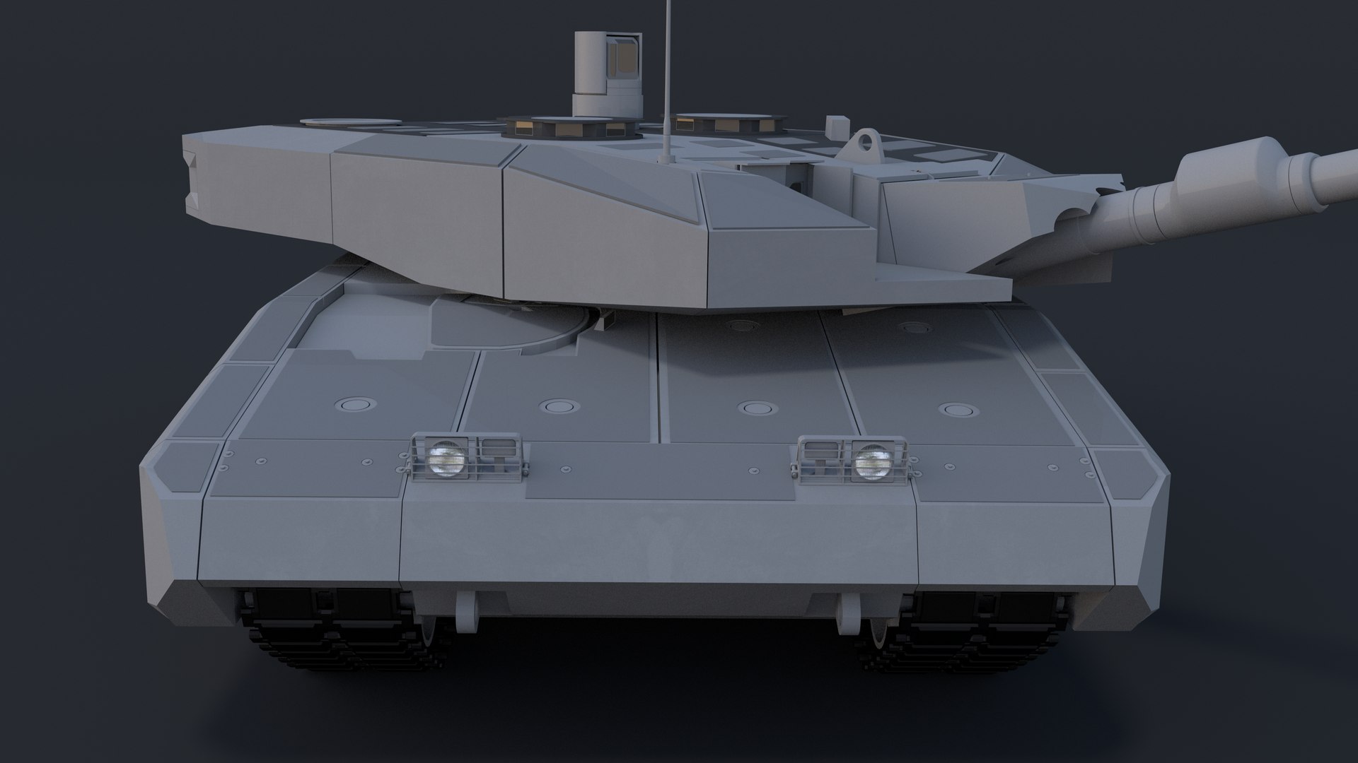 3d Leopard Mbt Revolution Model
