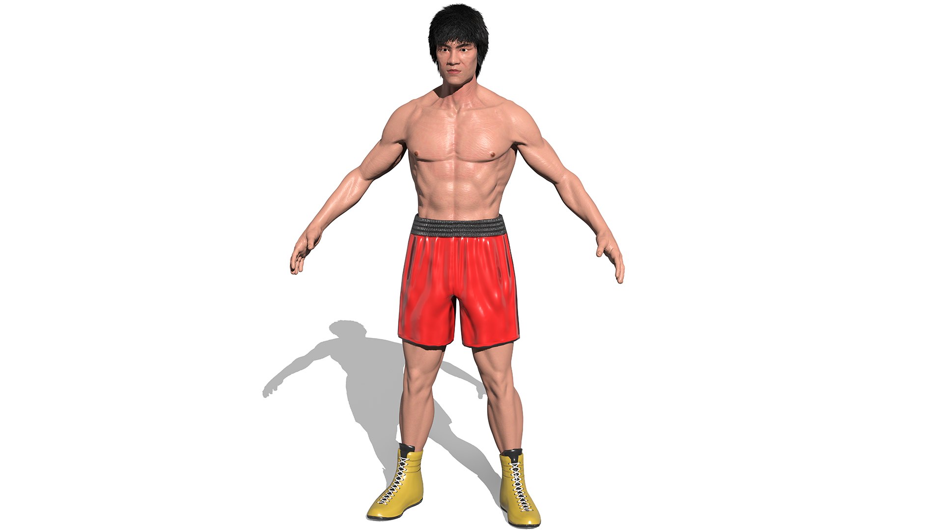 Bruce Lee V2 3D - TurboSquid 2318661