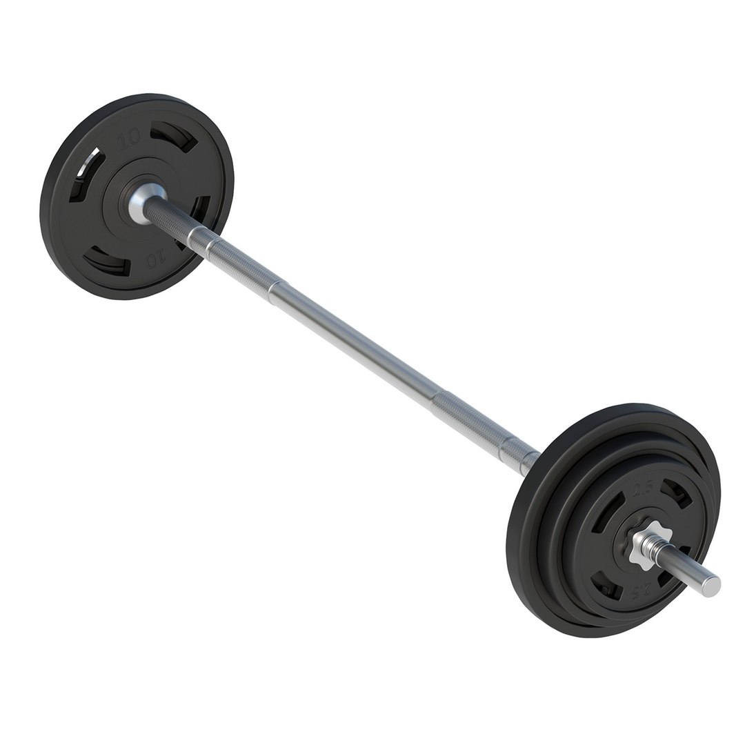 Barbell 01 3D - TurboSquid 2127870