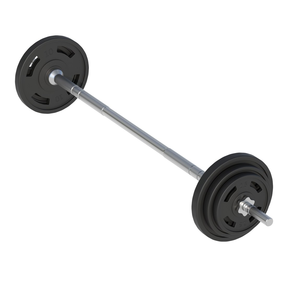 Barbell 01 3D - TurboSquid 2127870