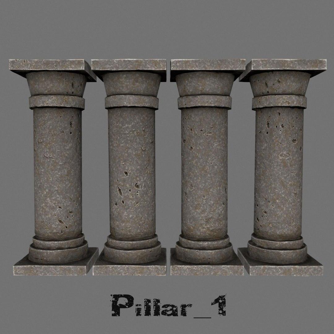 pillar 1 obj