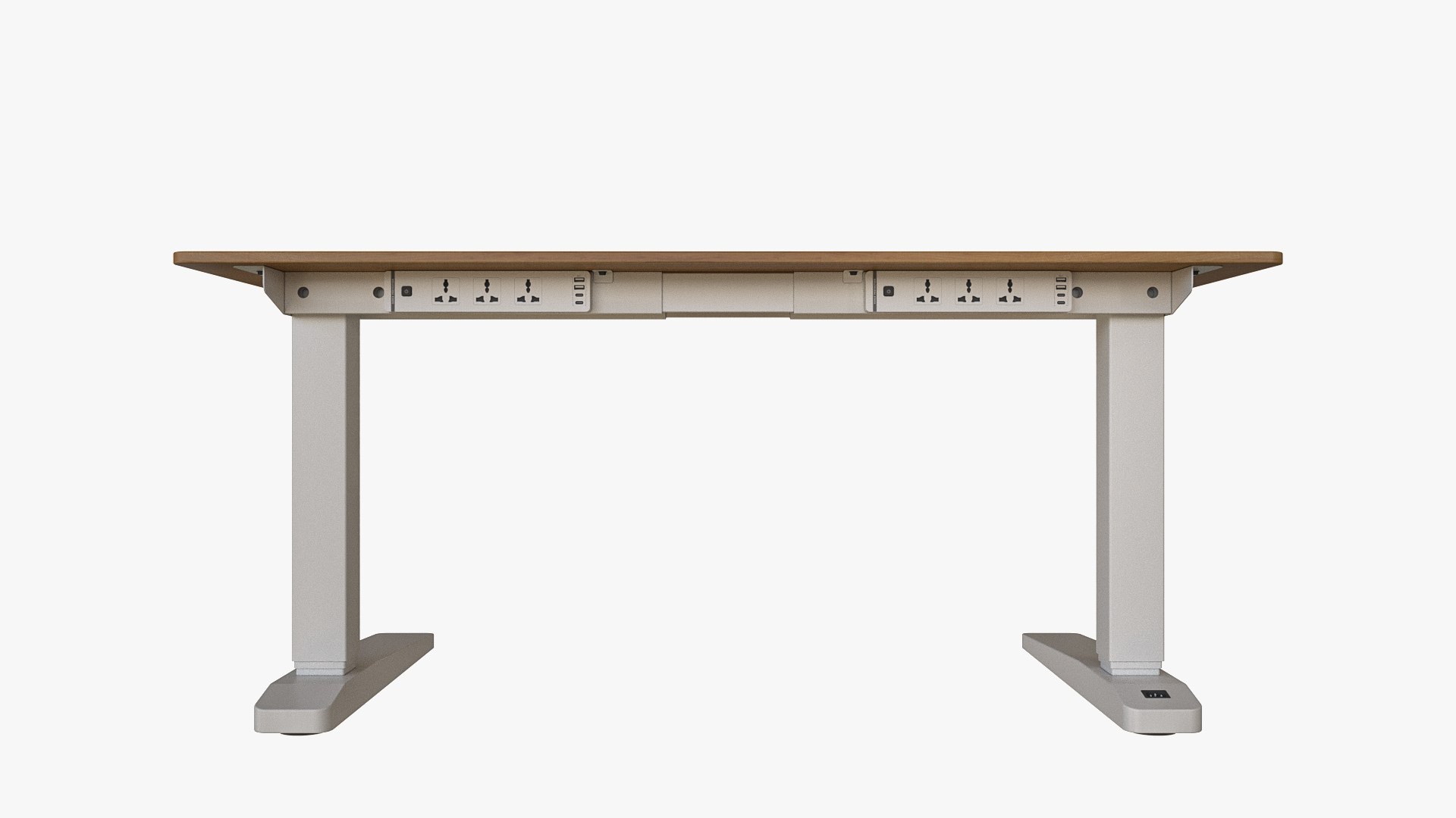 3D Model Curved Standing Desk - TurboSquid 2114836