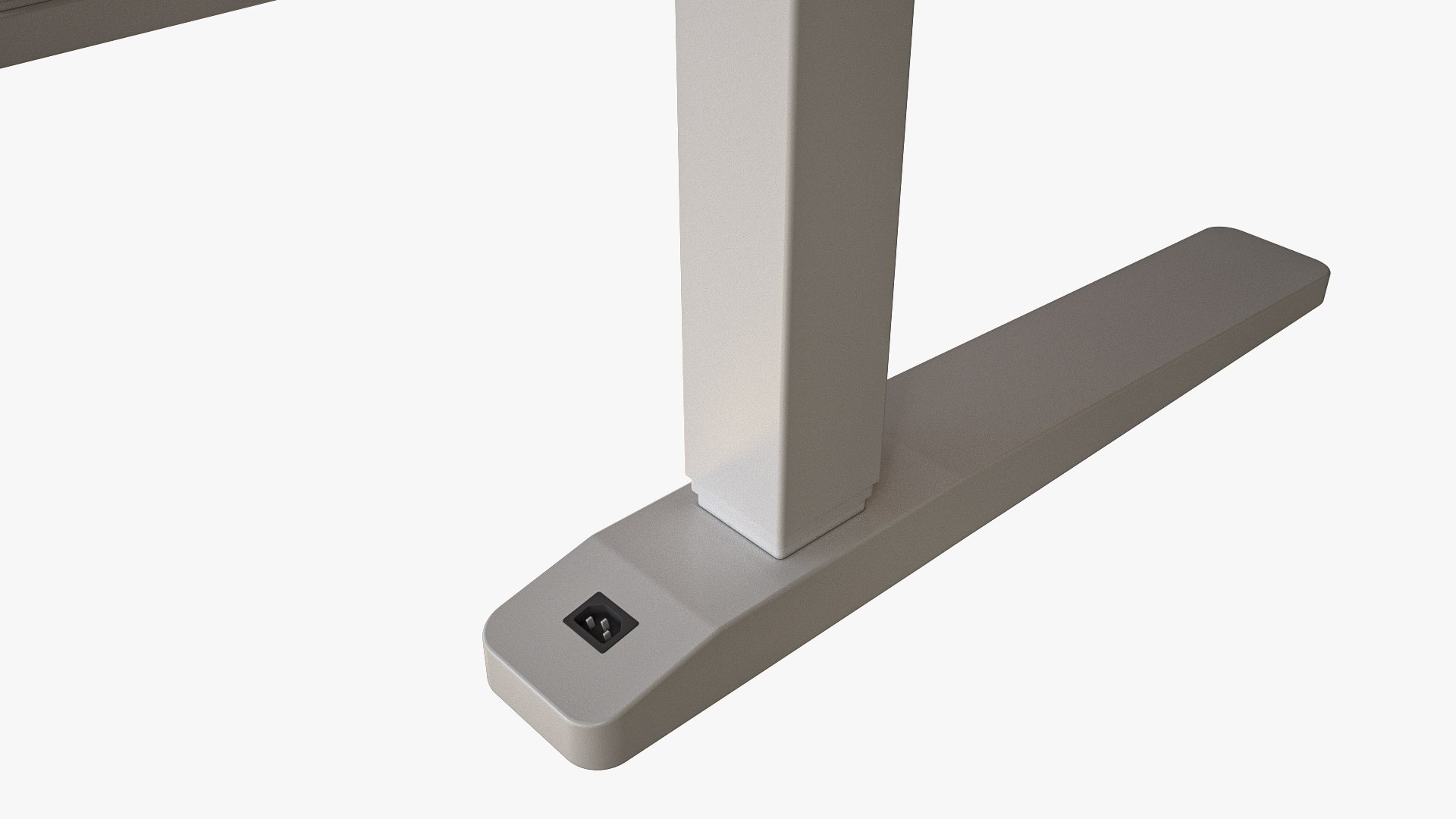3D Model Curved Standing Desk - TurboSquid 2114836