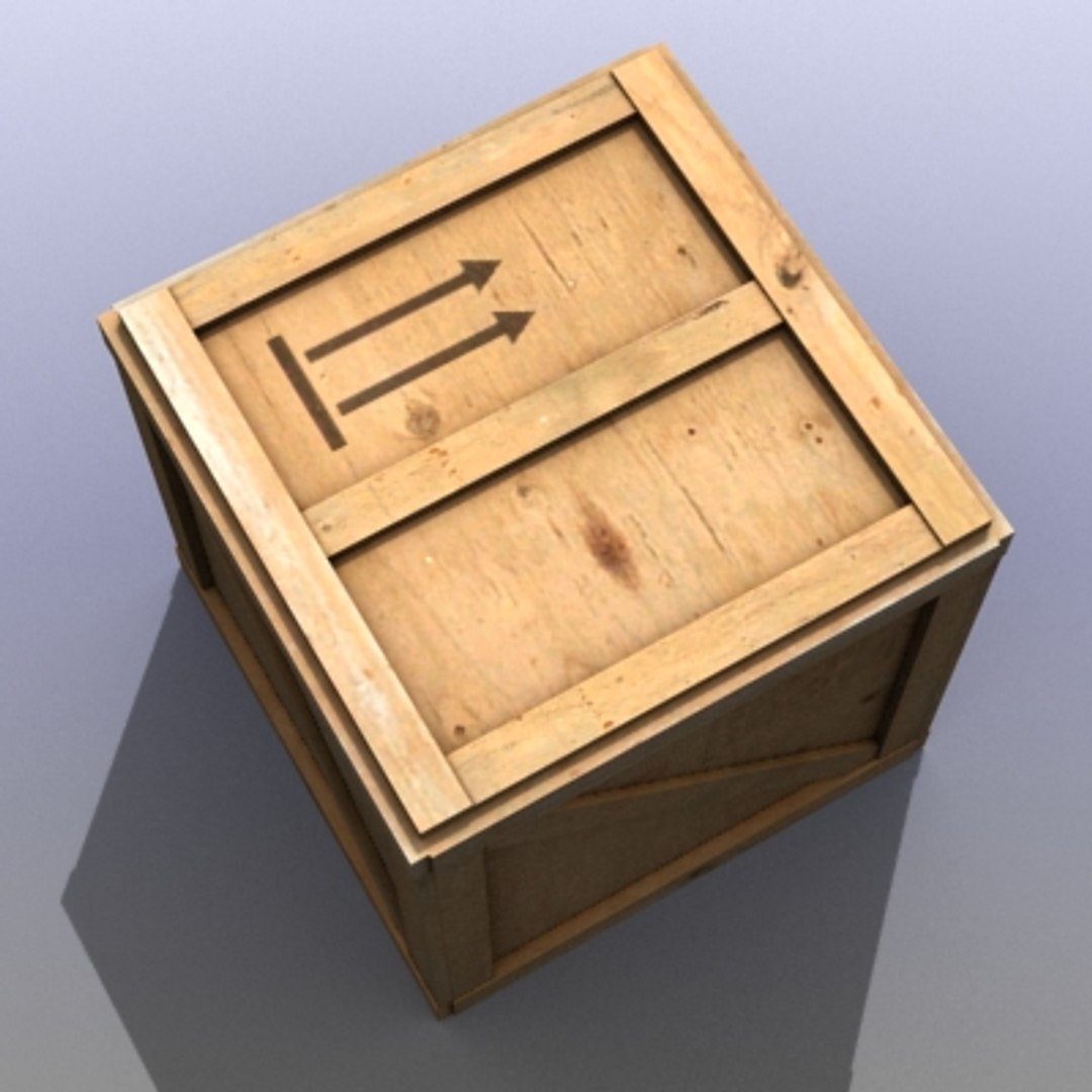 Old Wooden Boxes 3d Max
