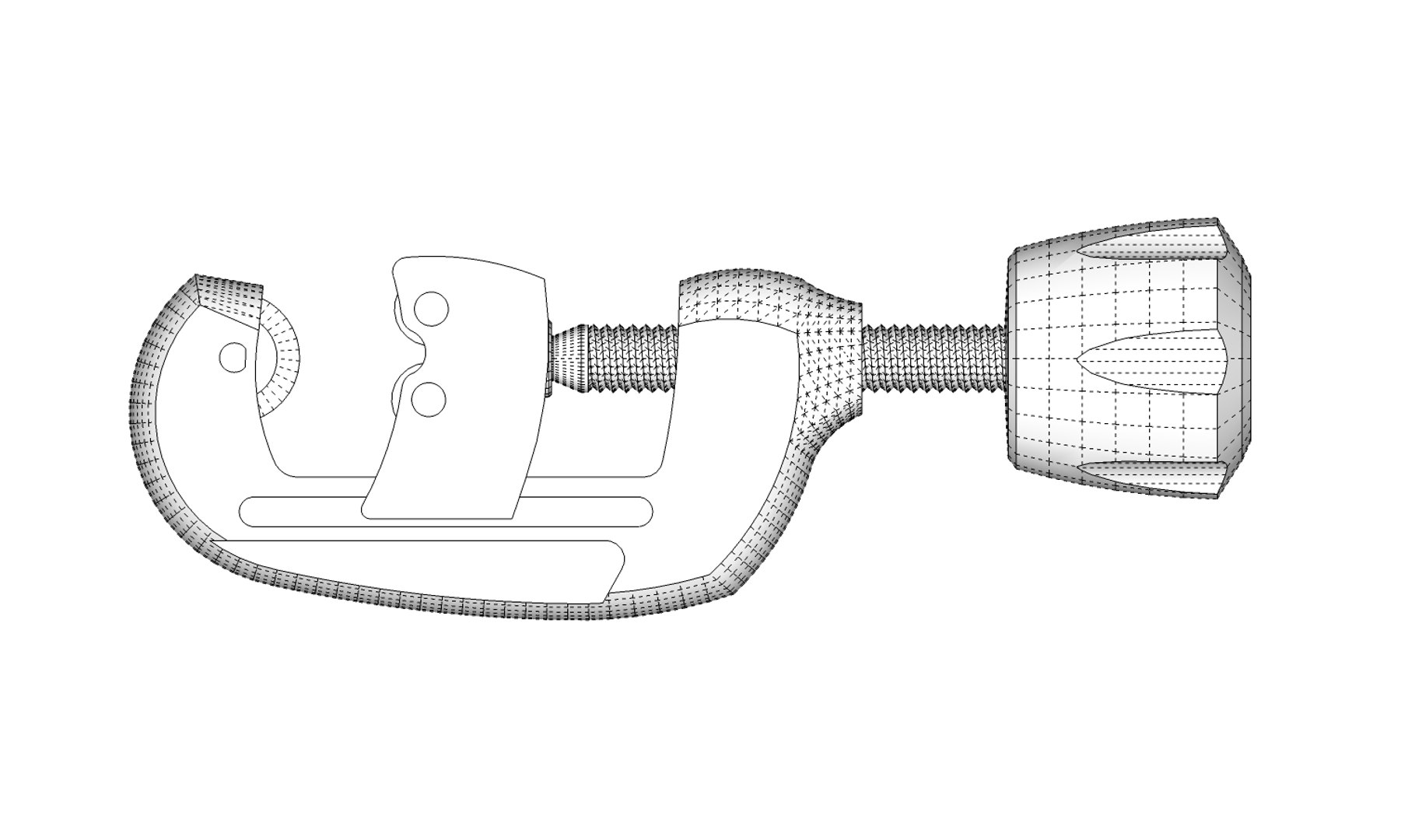 3D Pipe Cutter - TurboSquid 1367881