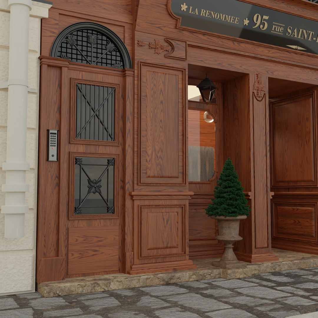 La Renommee Restaurant Paris 3D Model - TurboSquid 2385313