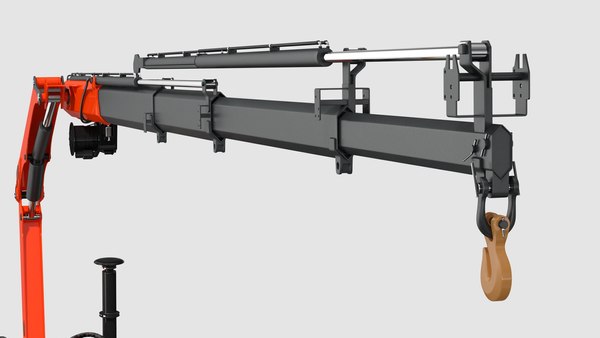 3D telescopic boom crane truck model - TurboSquid 1683606