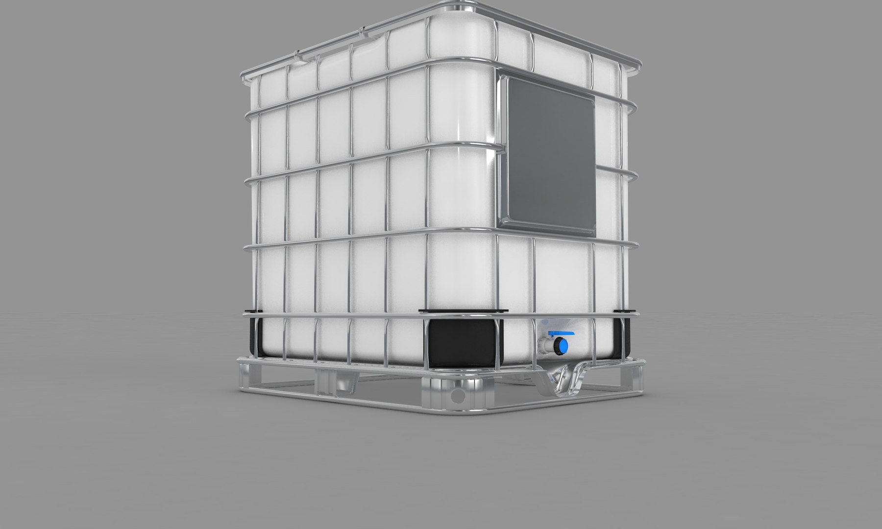 3D model water tank industrial - TurboSquid 1571139