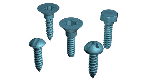 3D tool industrial screw - TurboSquid 1696625