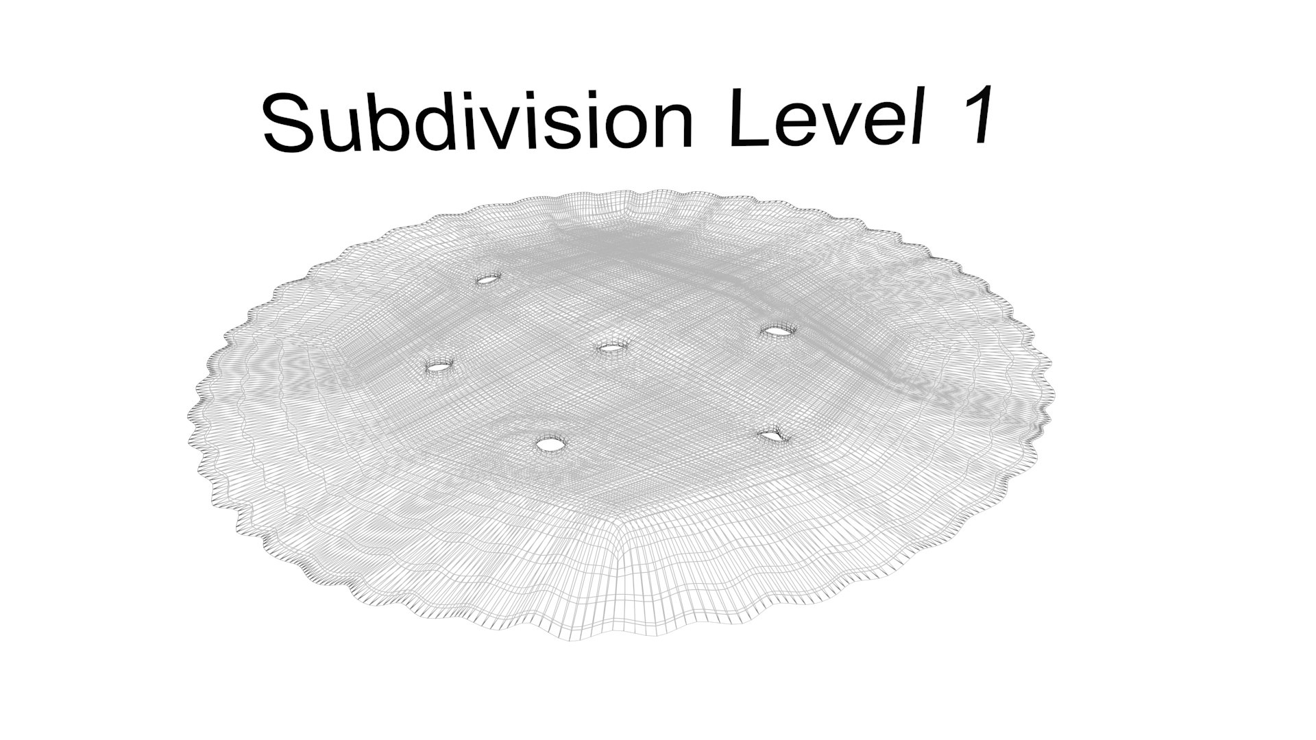 3D Circle Cracker - TurboSquid 1891510
