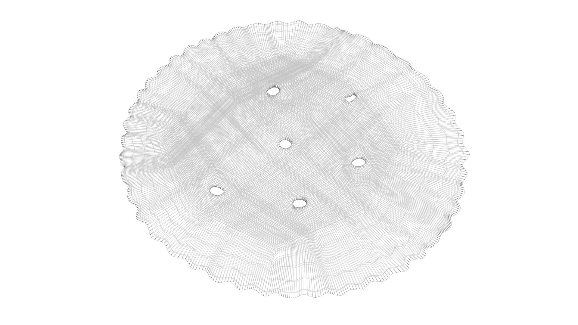 3D Circle Cracker - TurboSquid 1891510