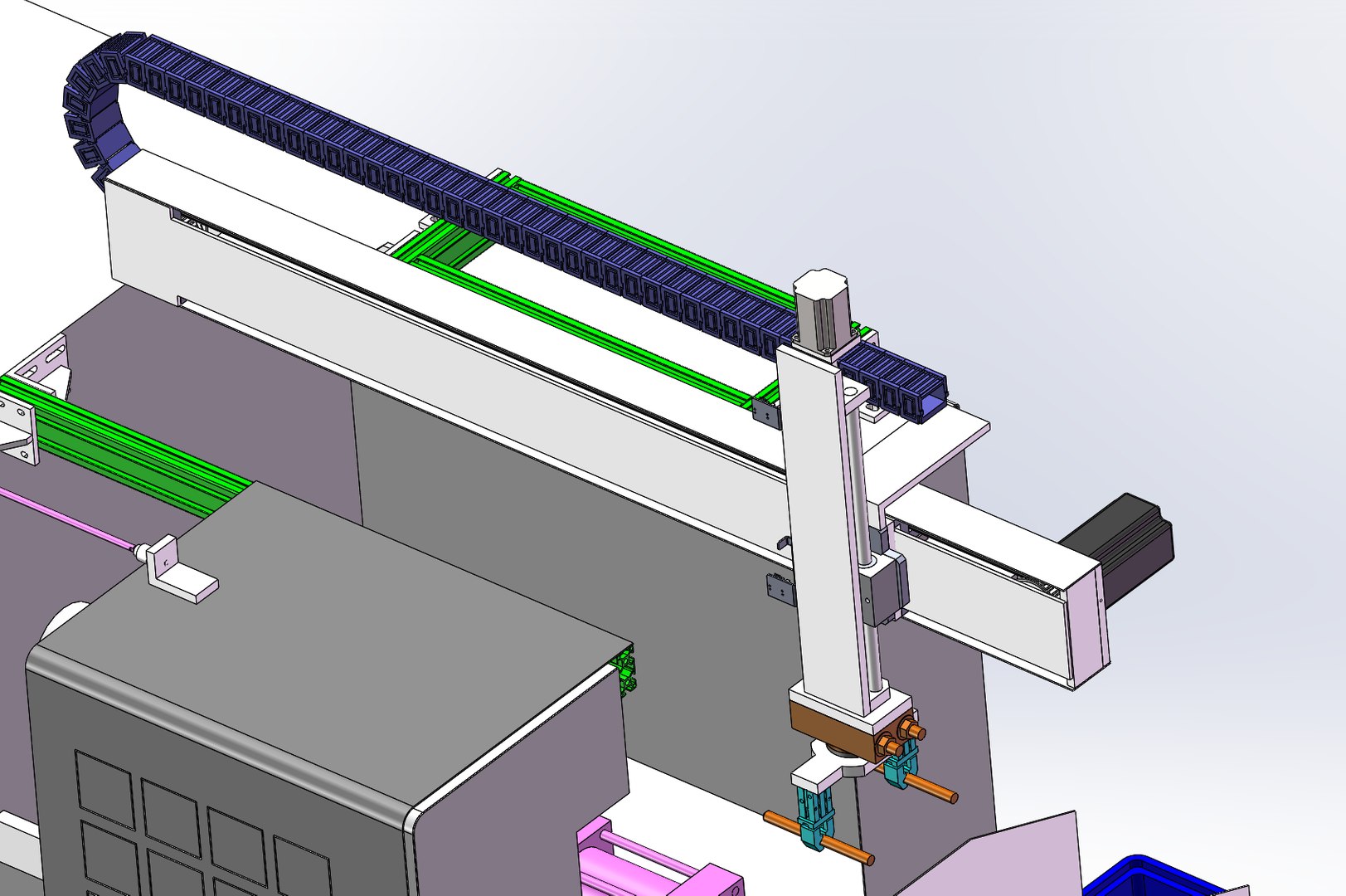 Cnc Automatic Feeding Model - TurboSquid 1302138
