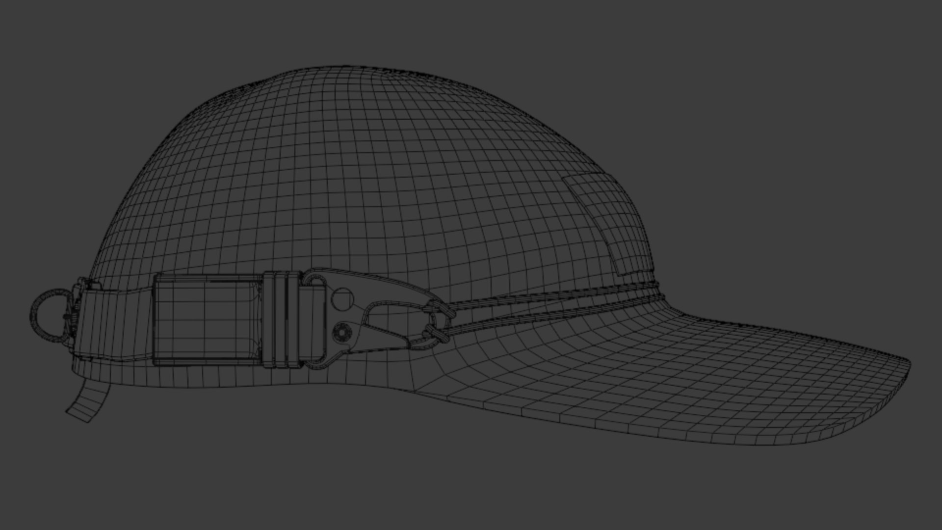 Streetwear Tech Baseball Cap Model - TurboSquid 1961062