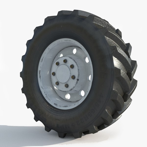 modelo 3d Rueda de tractor Llanta Neumático 1 - TurboSquid 2339392
