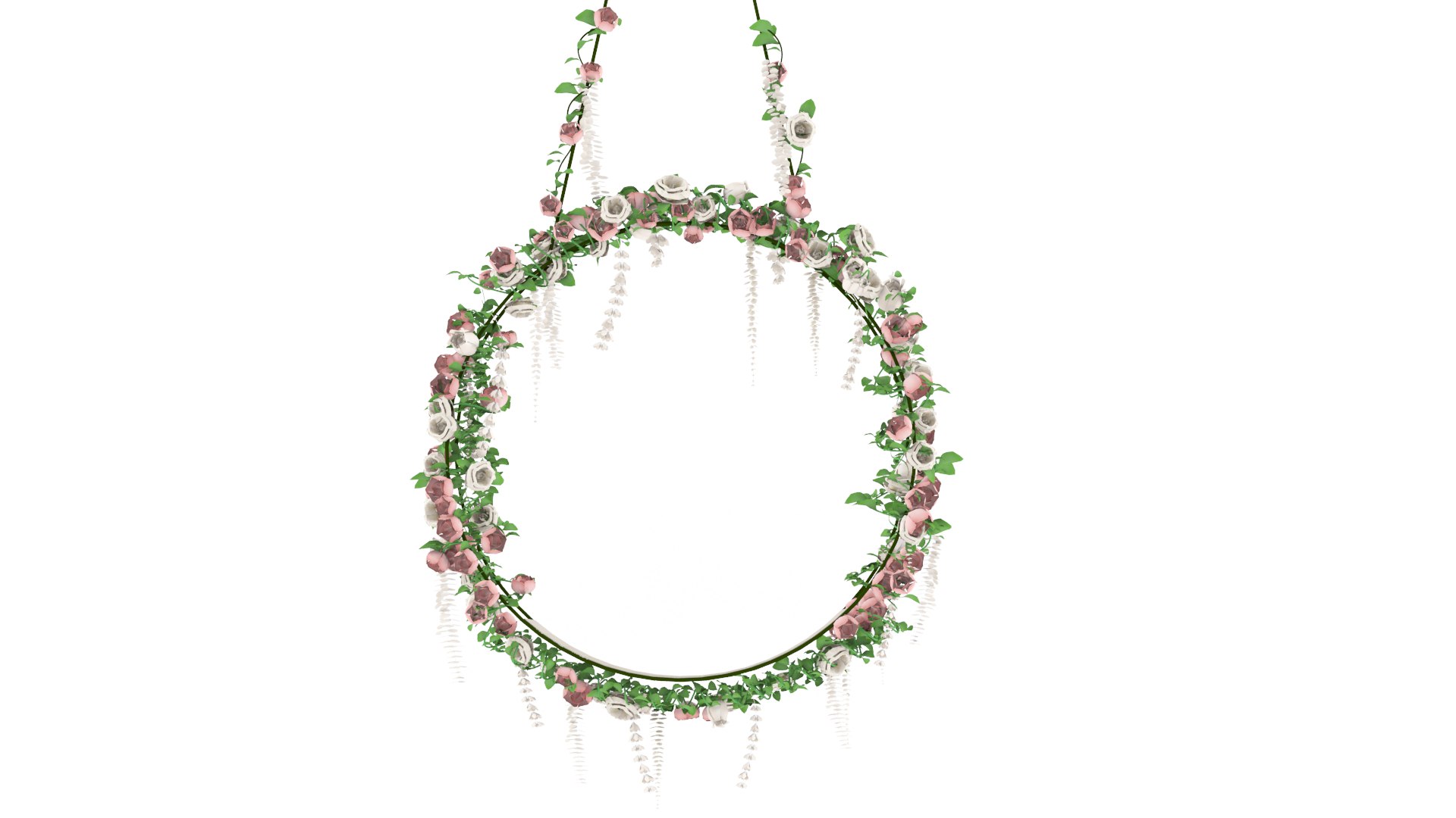 3D Round Flower Swing - TurboSquid 2109128
