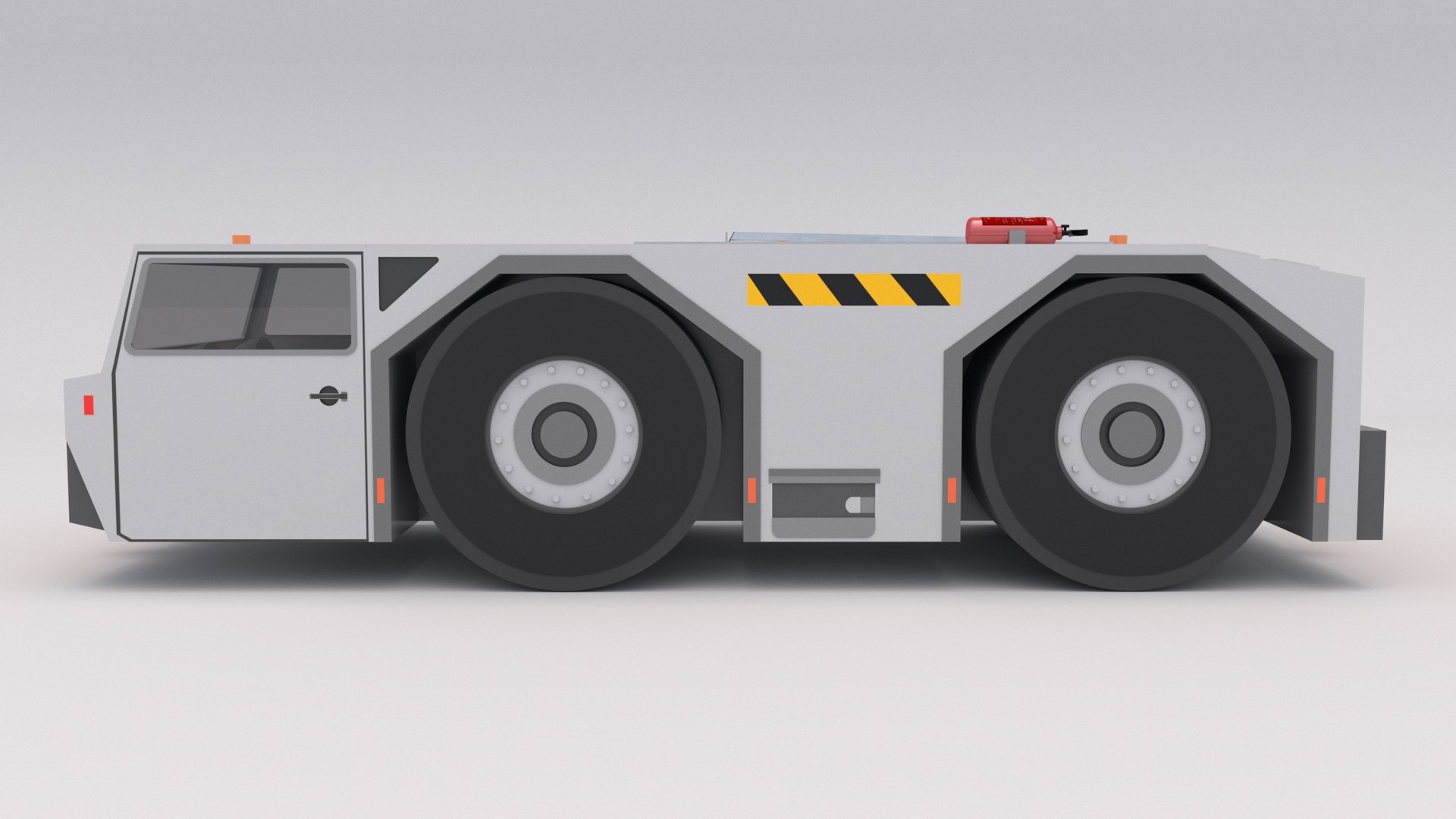 Aircraft Towing Tractor 3D Model - TurboSquid 1532306