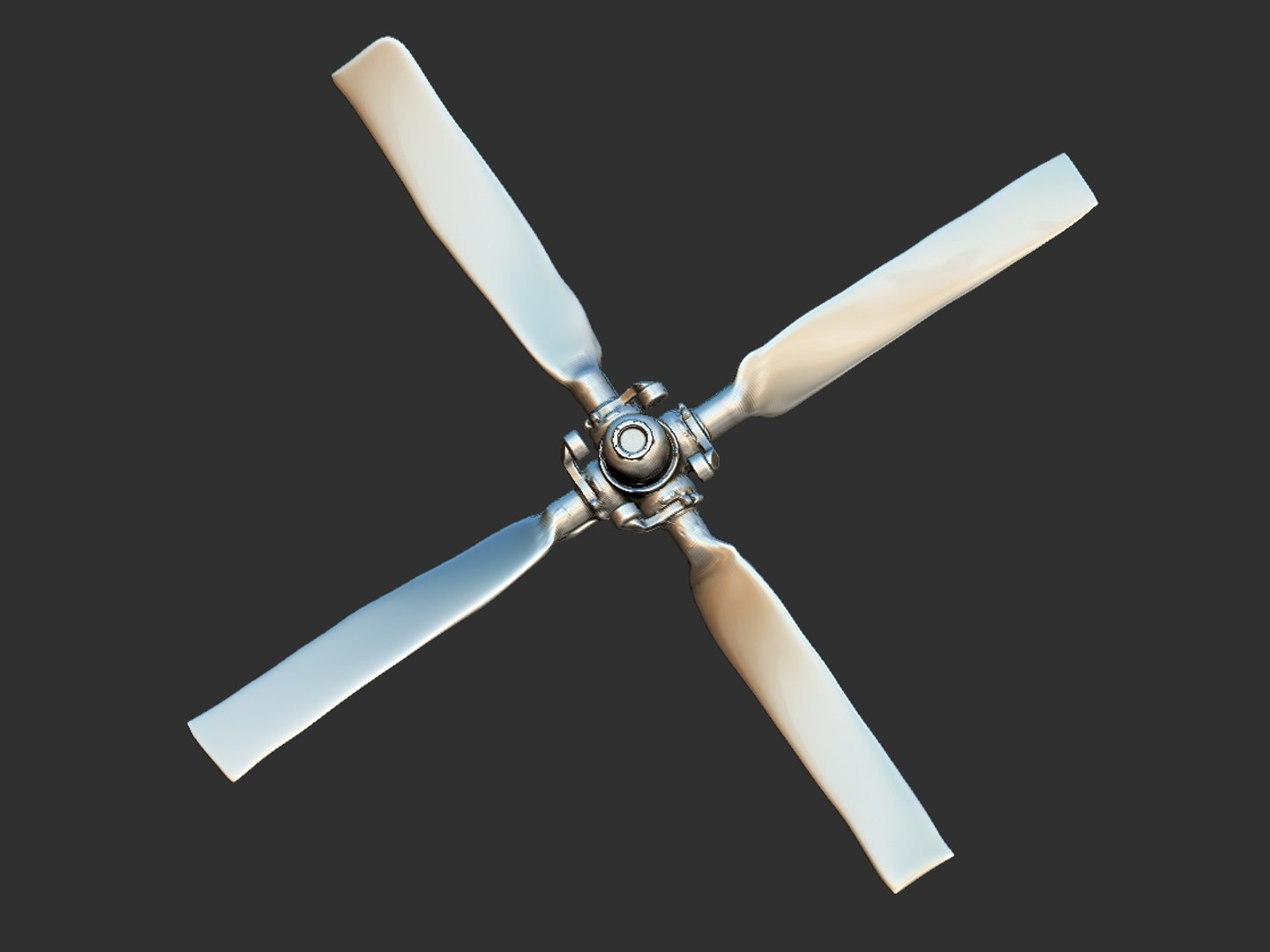 3D Scan Plane Propeller Model - TurboSquid 1964341