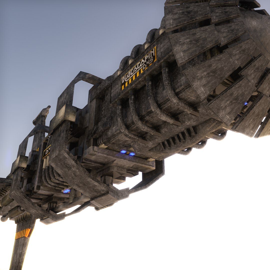 3D Alien Mother Ship - TurboSquid 1319960