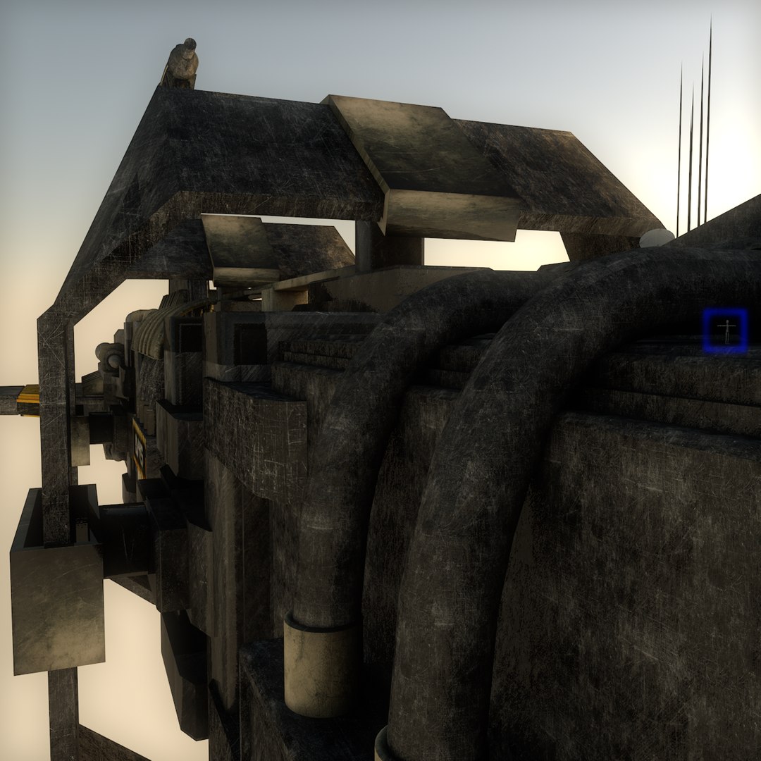 3D Alien Mother Ship - TurboSquid 1319960