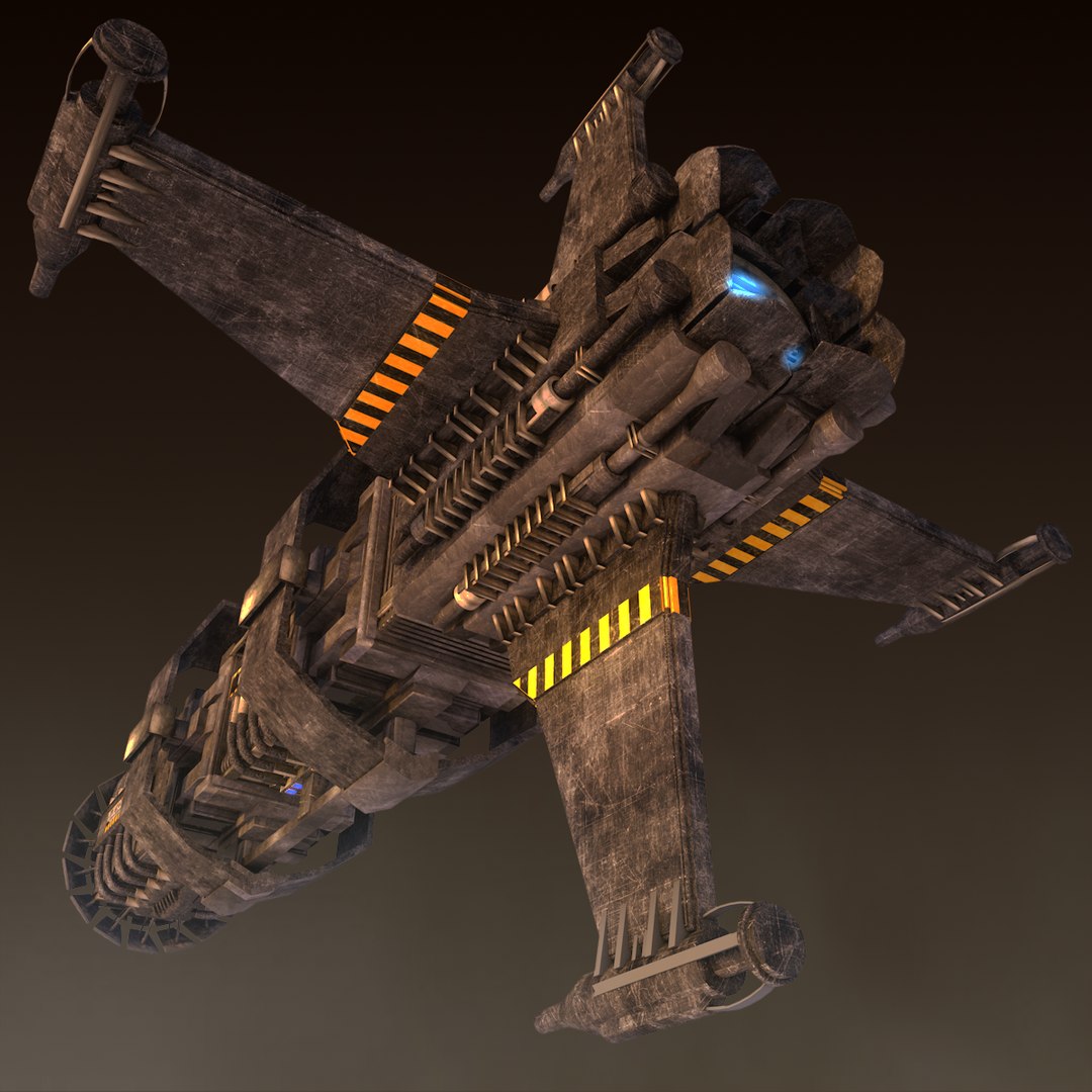 3D Alien Mother Ship - TurboSquid 1319960