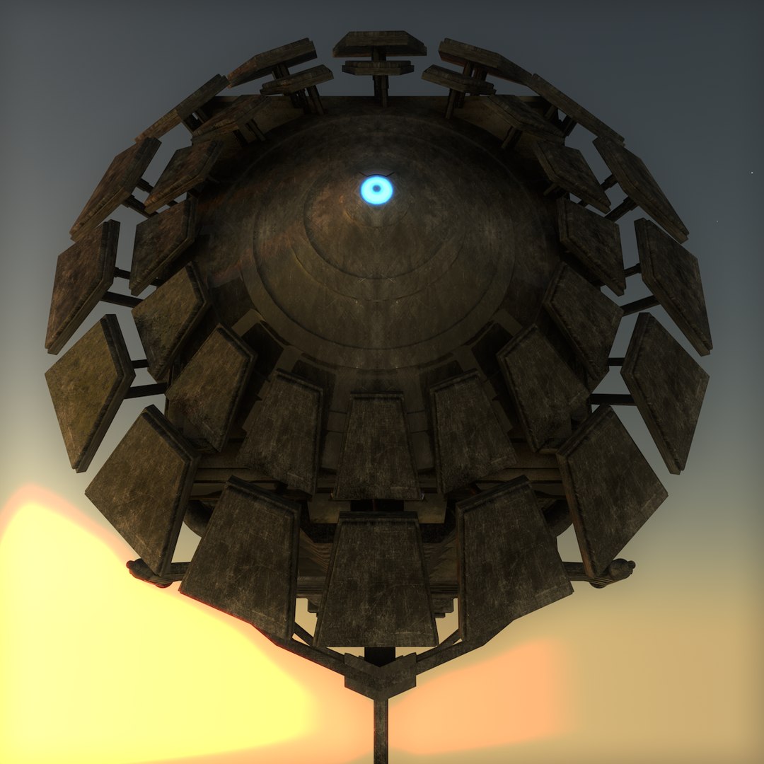 3D Alien Mother Ship - TurboSquid 1319960